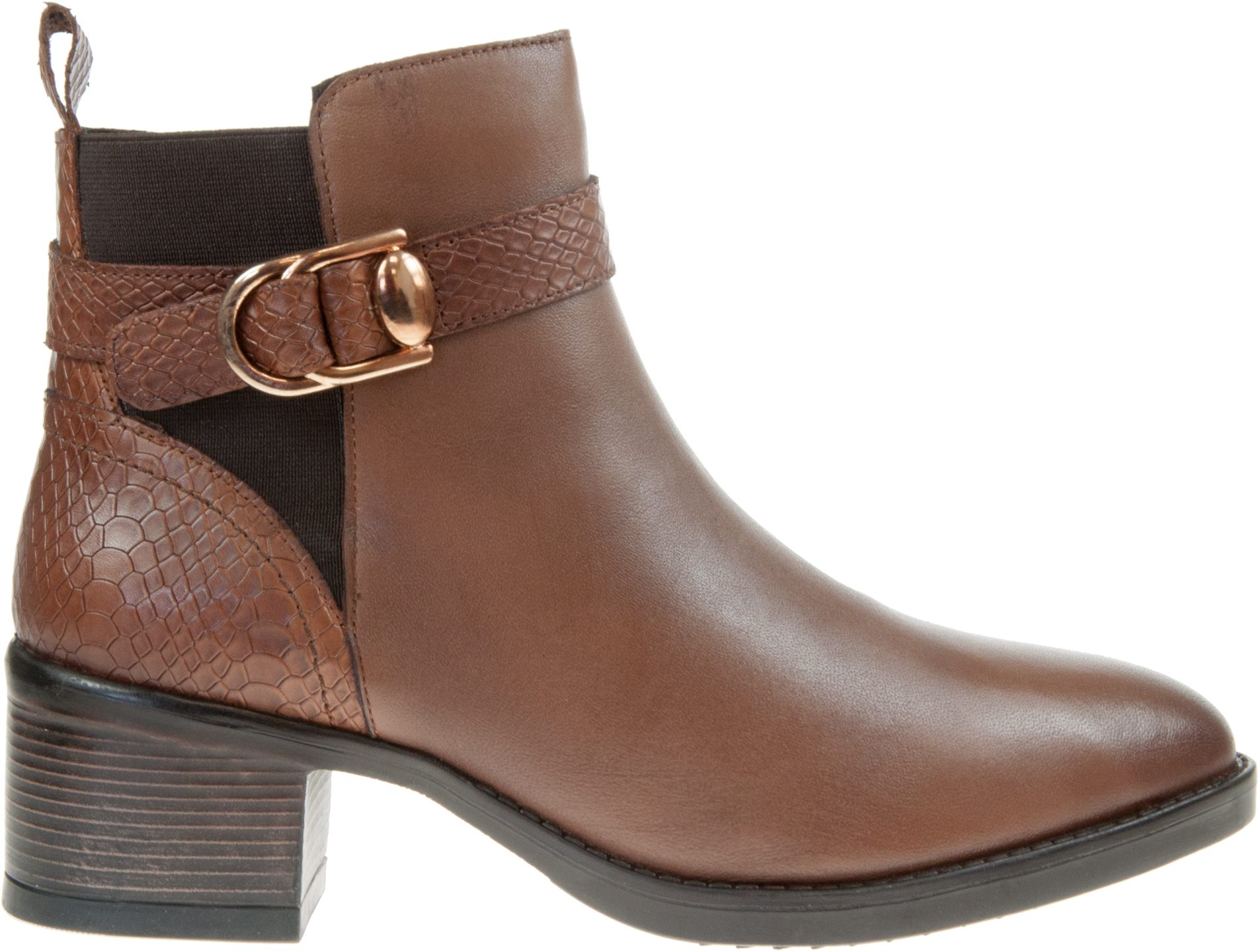 Lotus Tawny Tan / Croc ULB242LT - Ankle Boots - Humphries Shoes