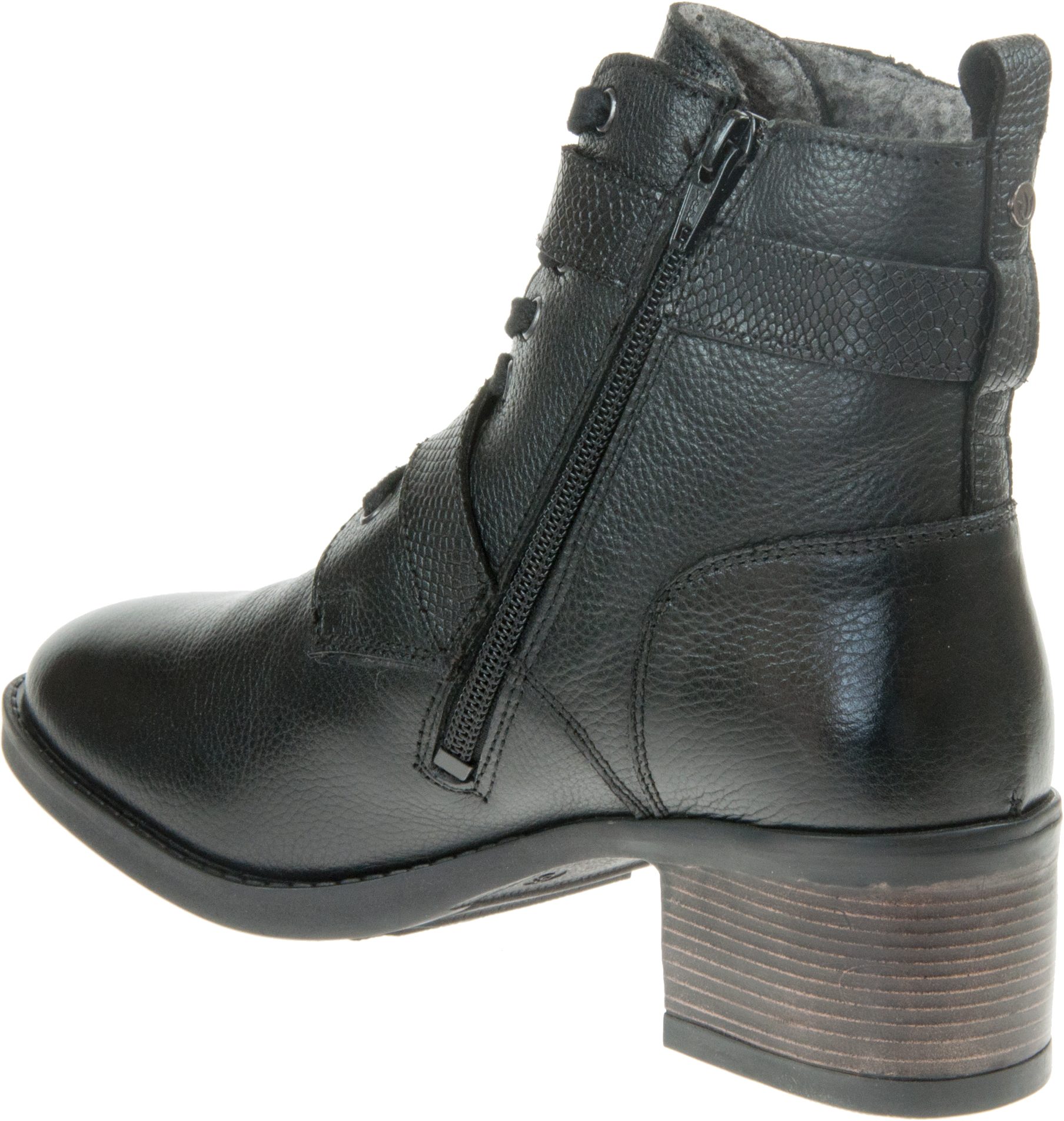 Lotus Melrose Black ULB241BB - Ankle Boots - Humphries Shoes