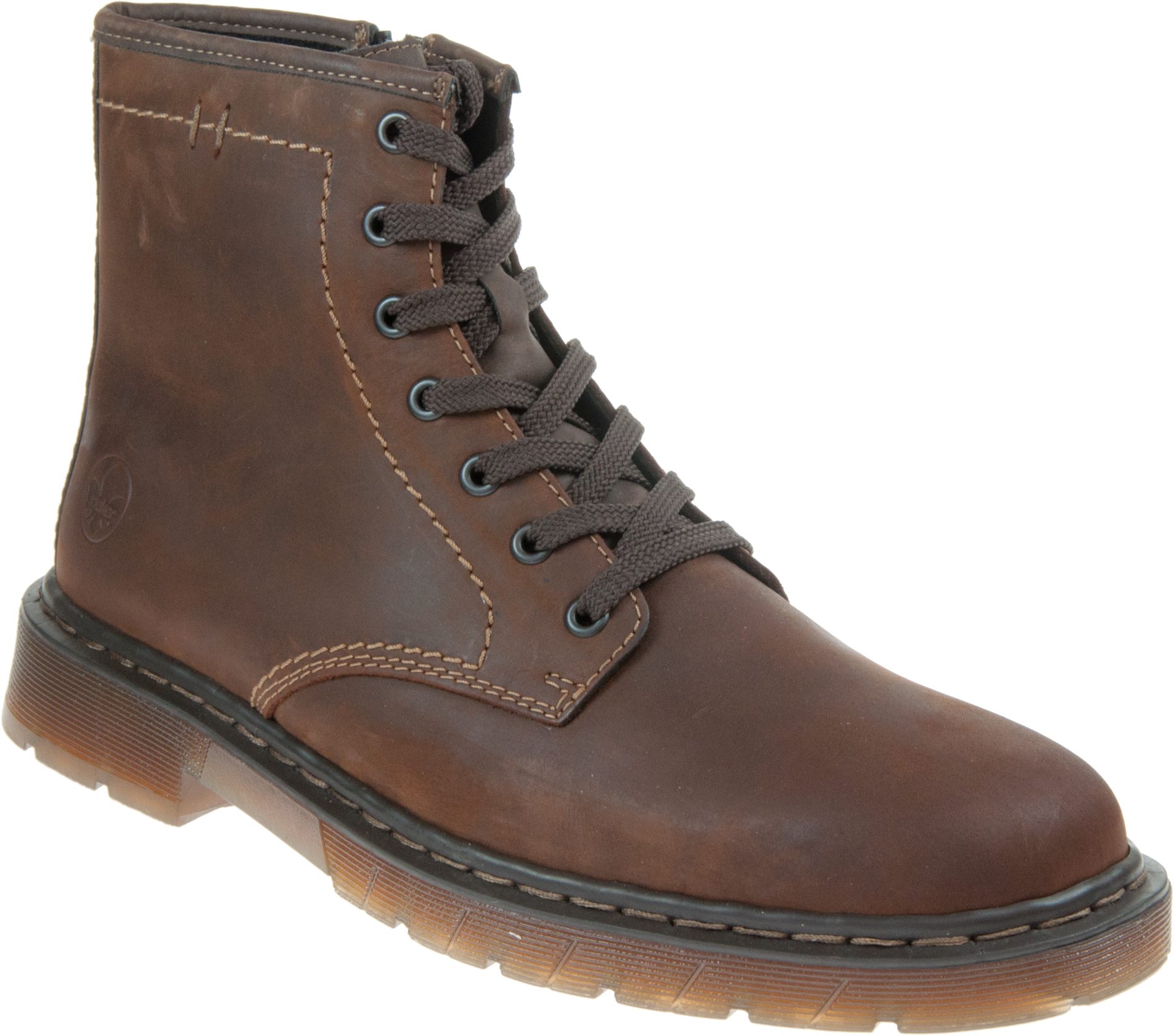 Rieker Richard Lace Brown 32601-22 - Casual Boots - Humphries Shoes