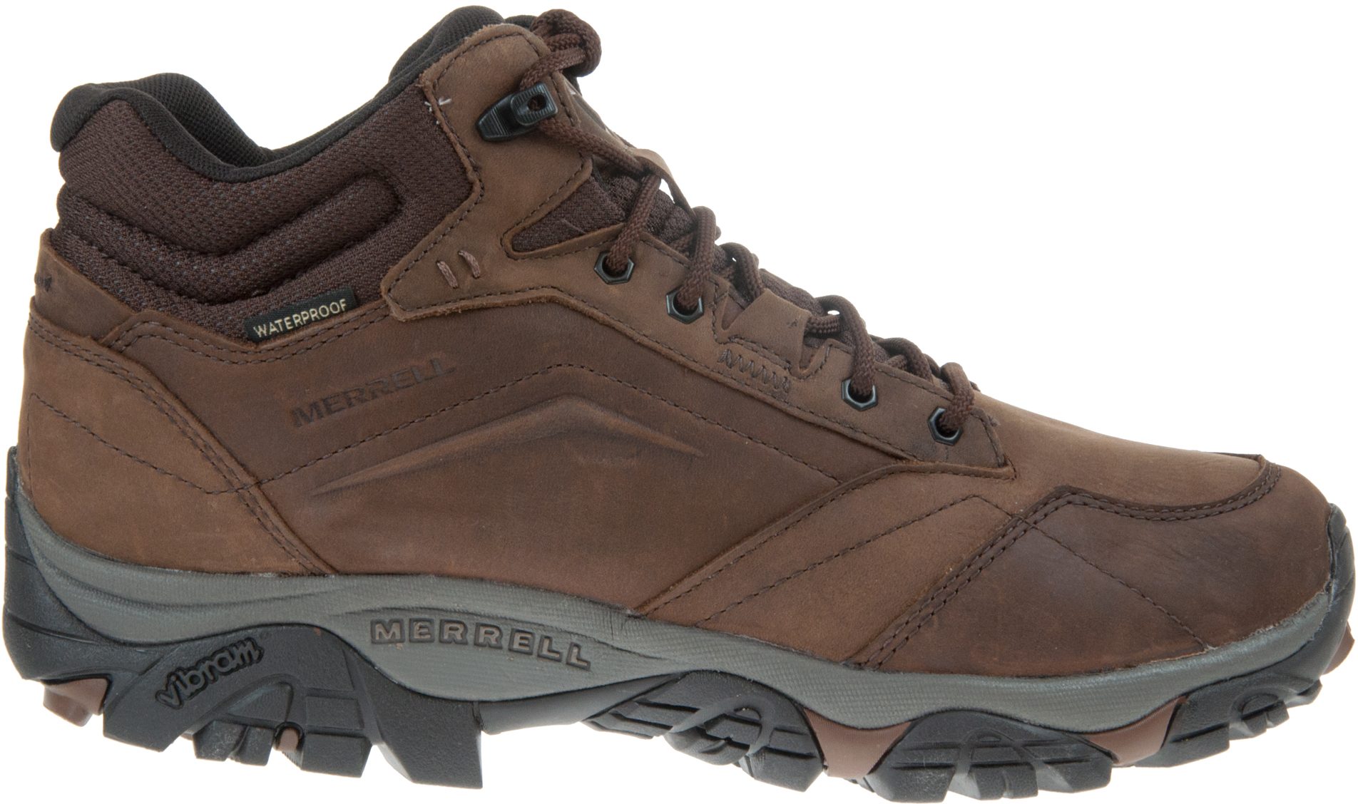 Merrell Moab Adventure Mid Waterproof Dark Earth J91819 - Casual Boots ...