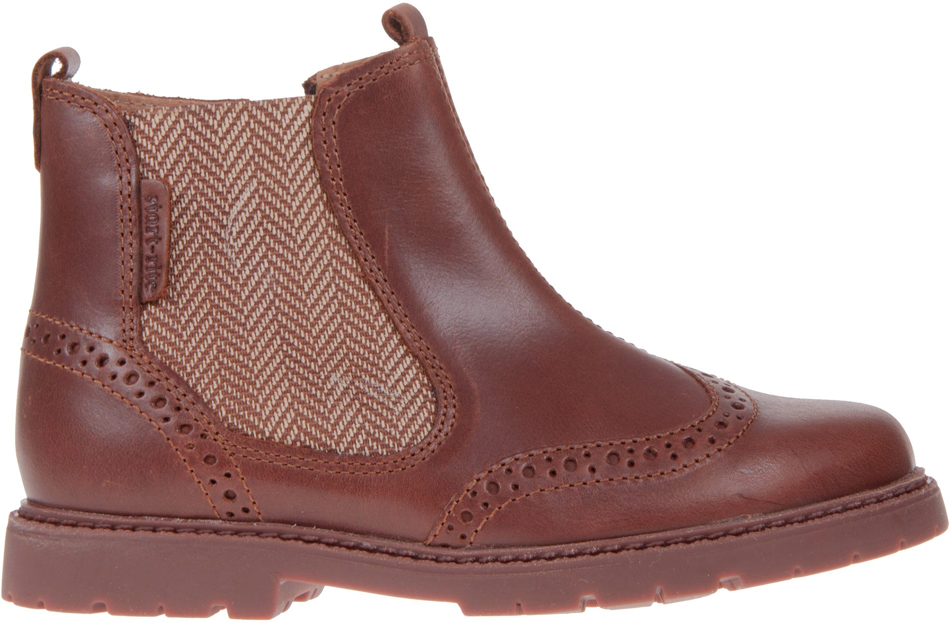 Start-Rite Digby Tan Leather 1272_1 - Boys Boots - Humphries Shoes