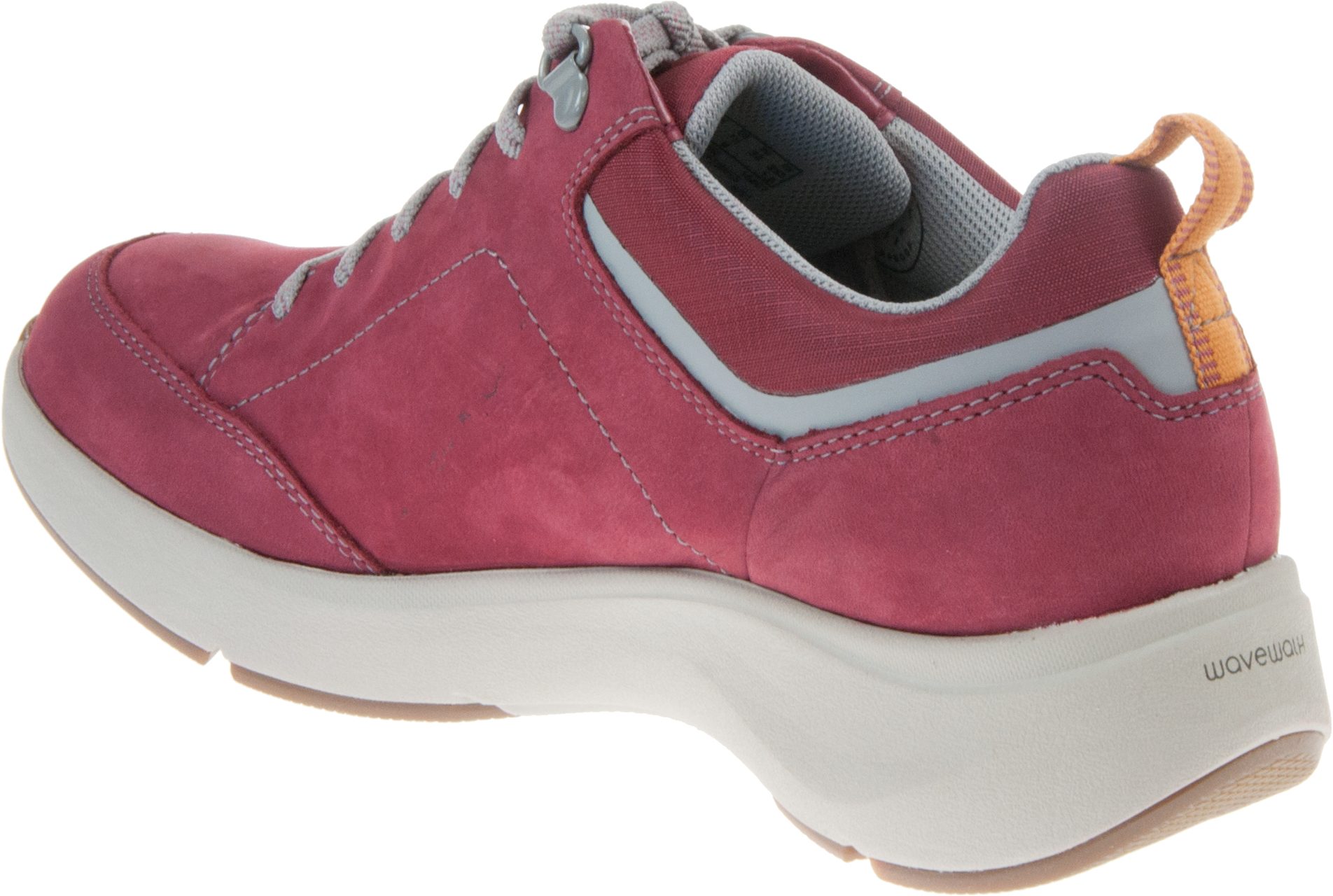 Clarks Wave 2.0 Lace Wine 26161800 - Everyday Shoes - Humphries Shoes