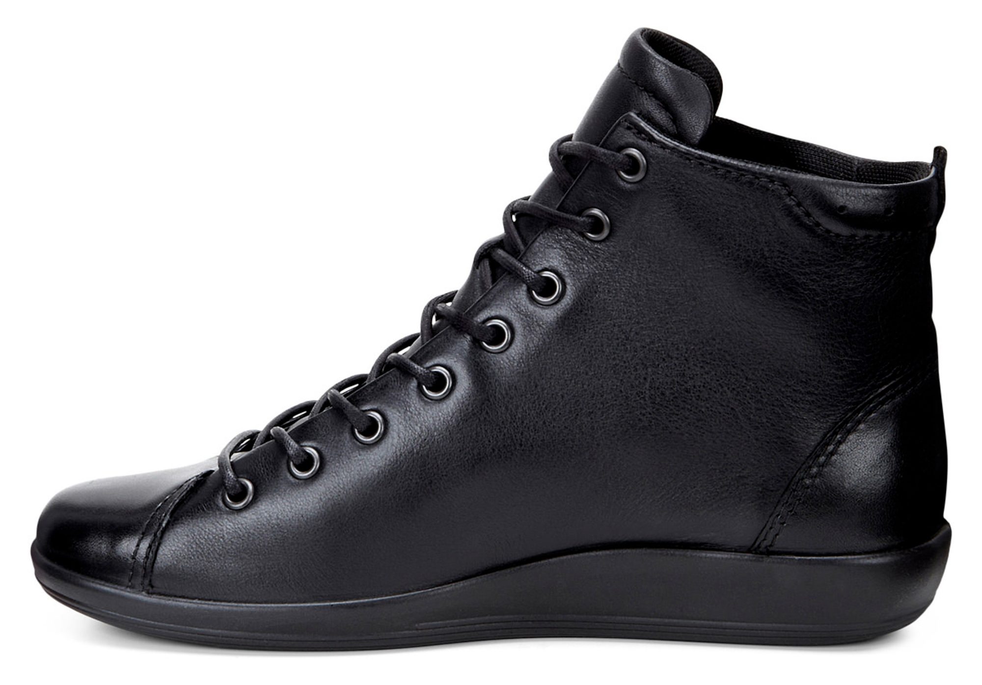 Ecco Soft 2.0 Bootie Black With Black Sole 206523 56723 - Ankle Boots ...