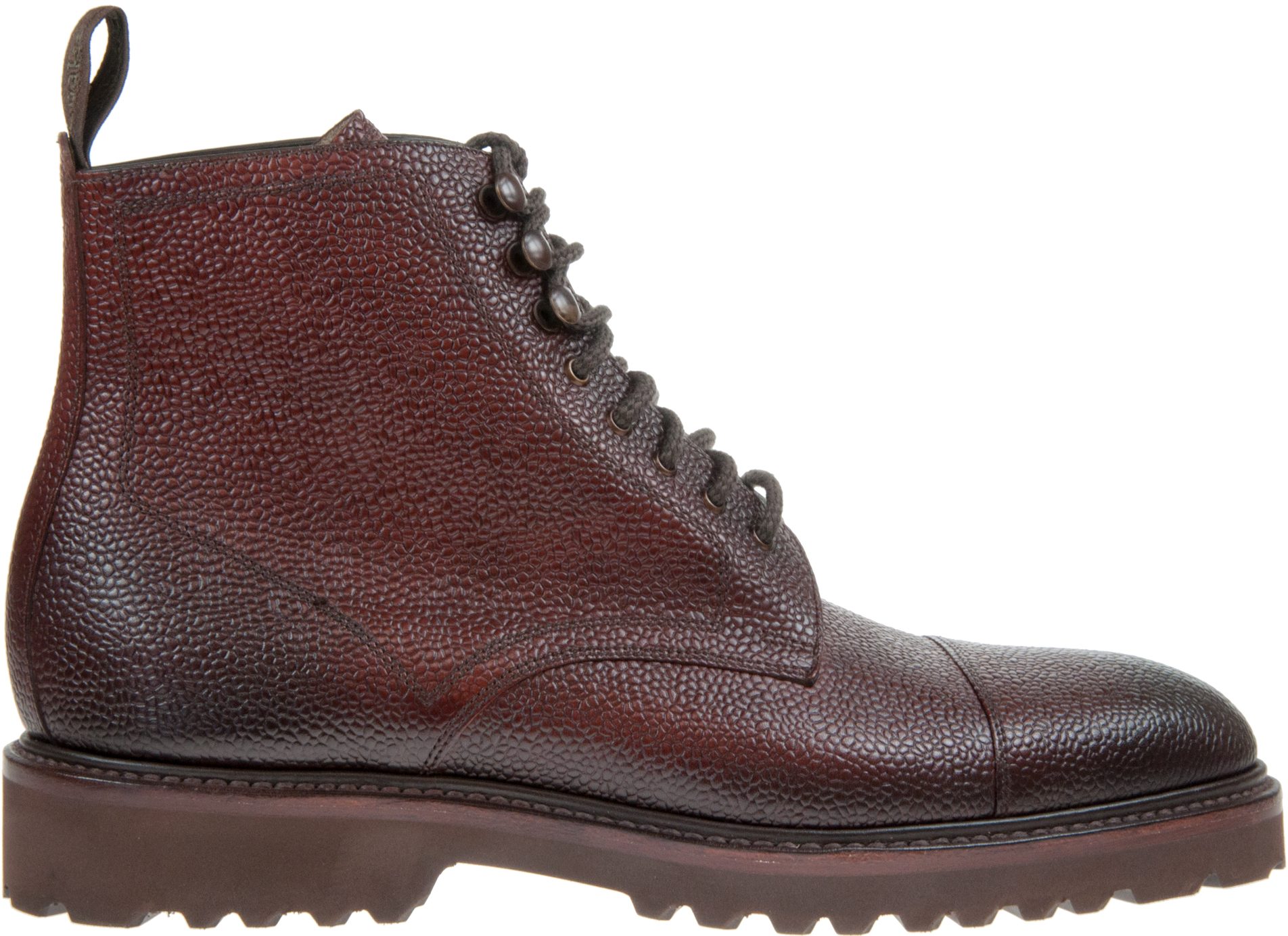Loake Reynolds Hand Painted Oxblood Grain Calf Leather - Formal Boots ...