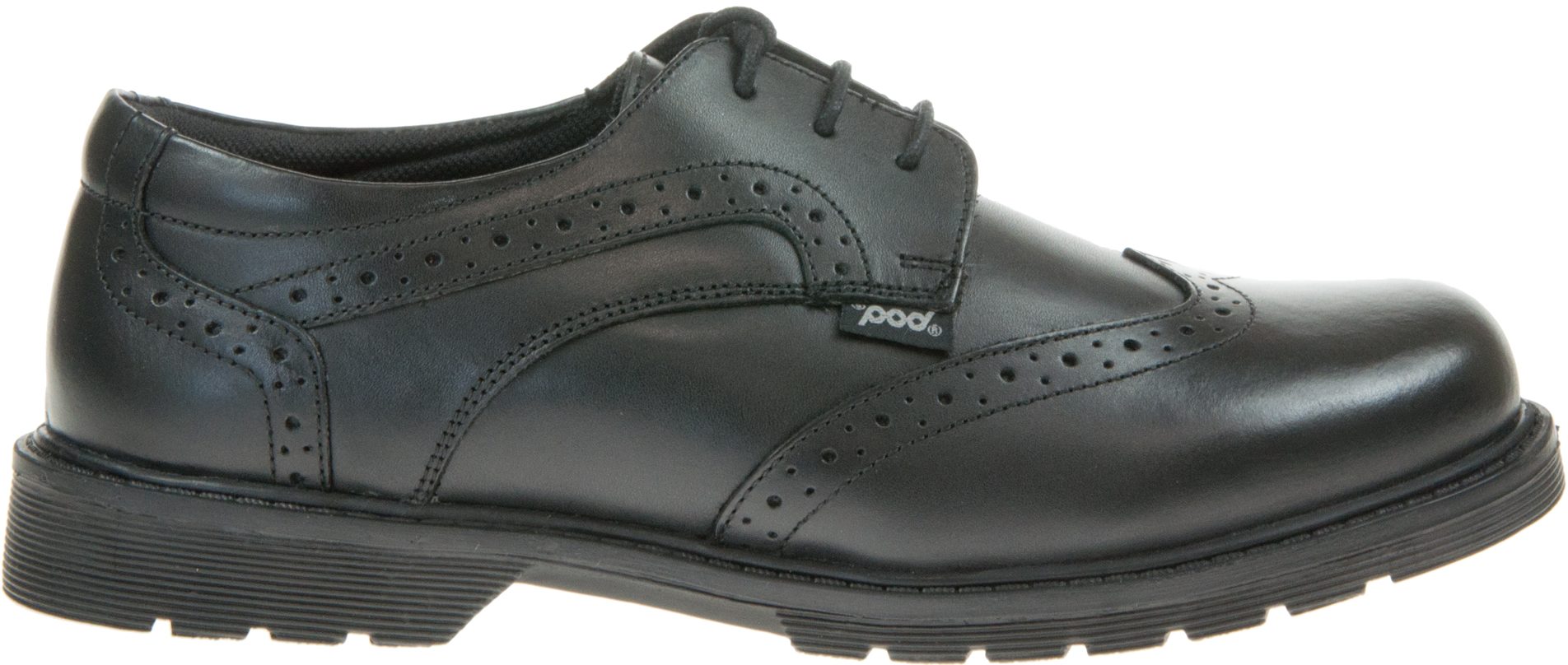 Pod Lori Black - Girls School Shoes - Humphries Shoes