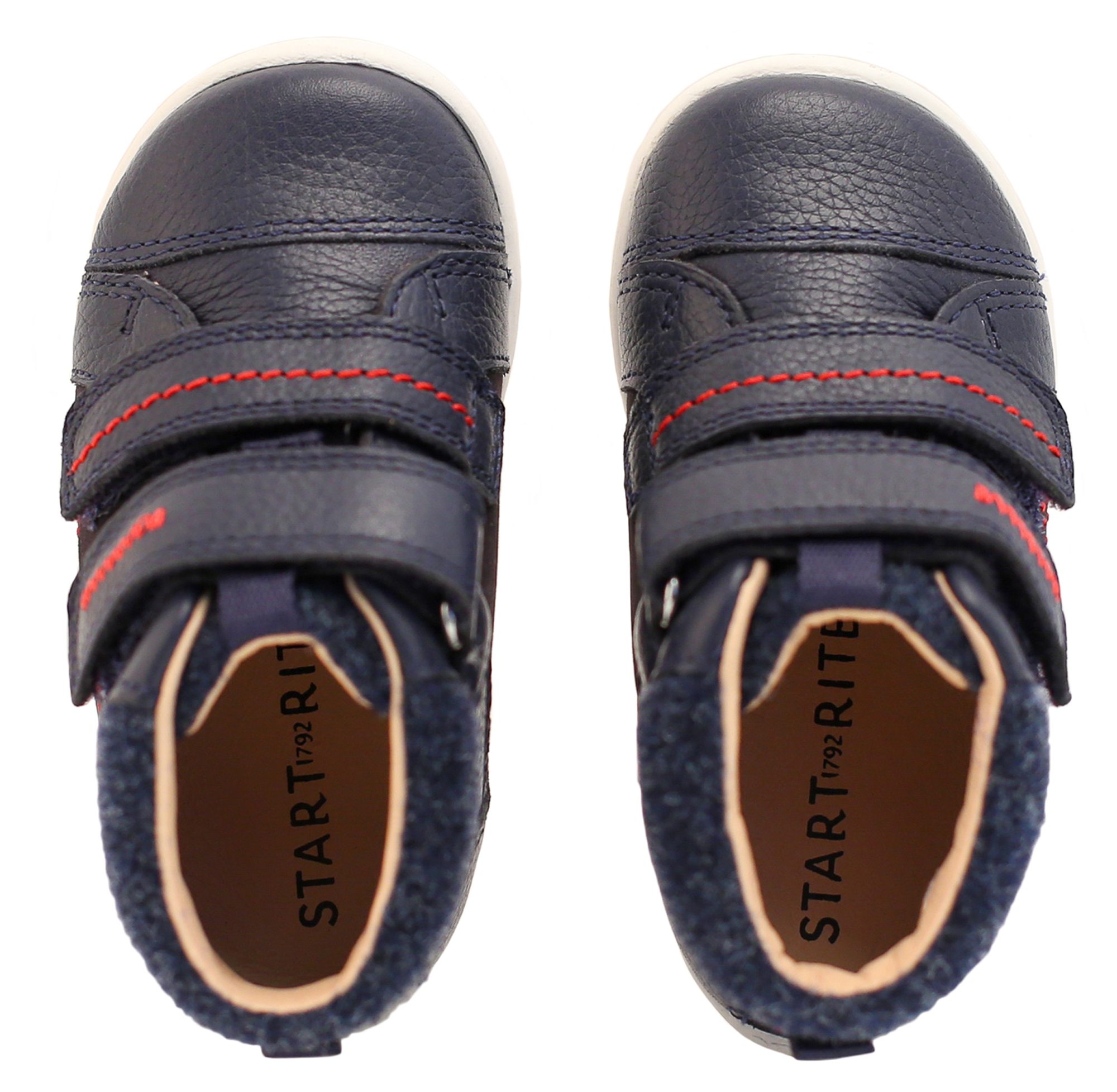 Start-Rite Adventure Navy Leather 0791_9 - Boys Boots - Humphries Shoes
