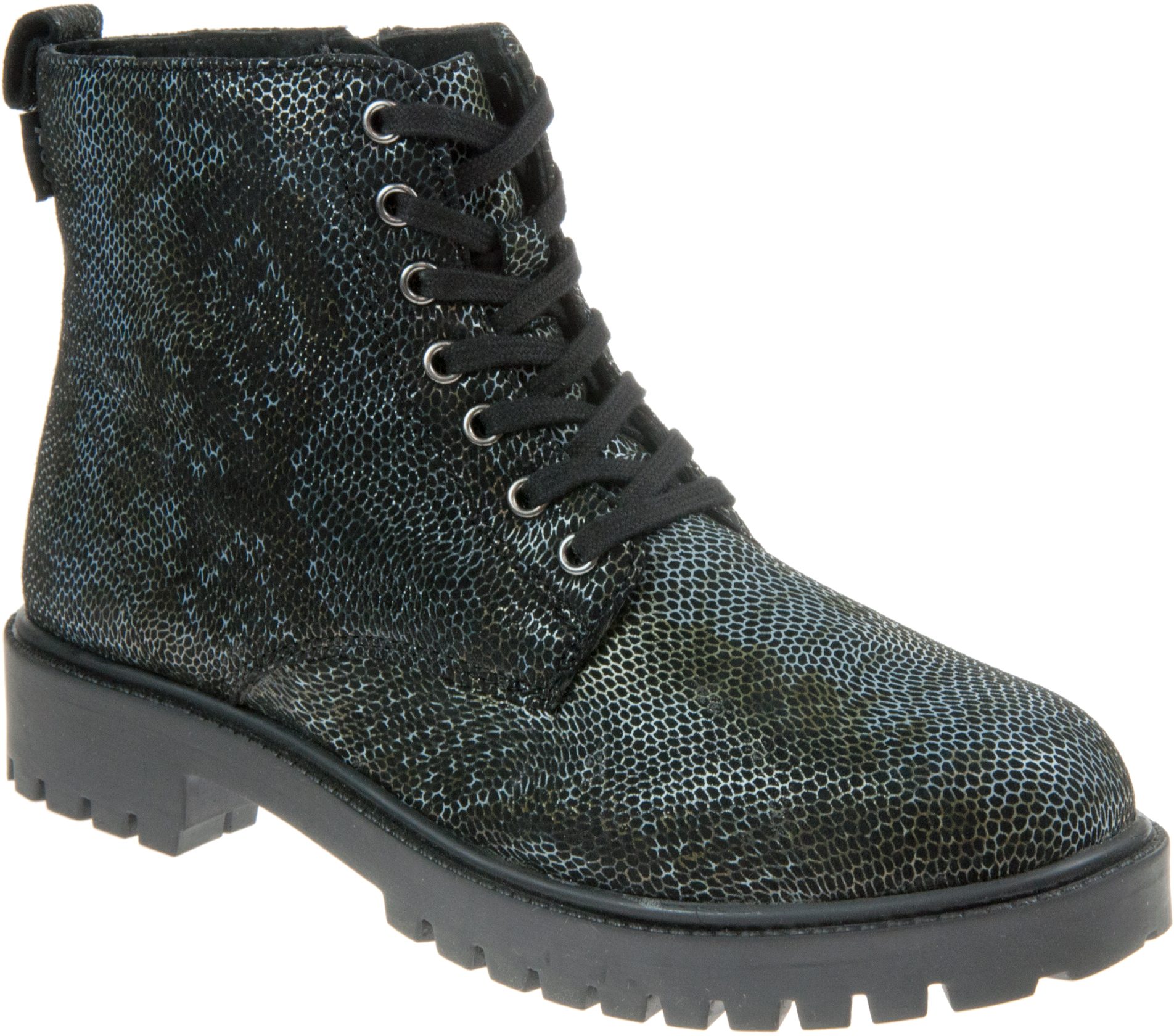 Pod Kamari Black Snake - Ankle Boots - Humphries Shoes
