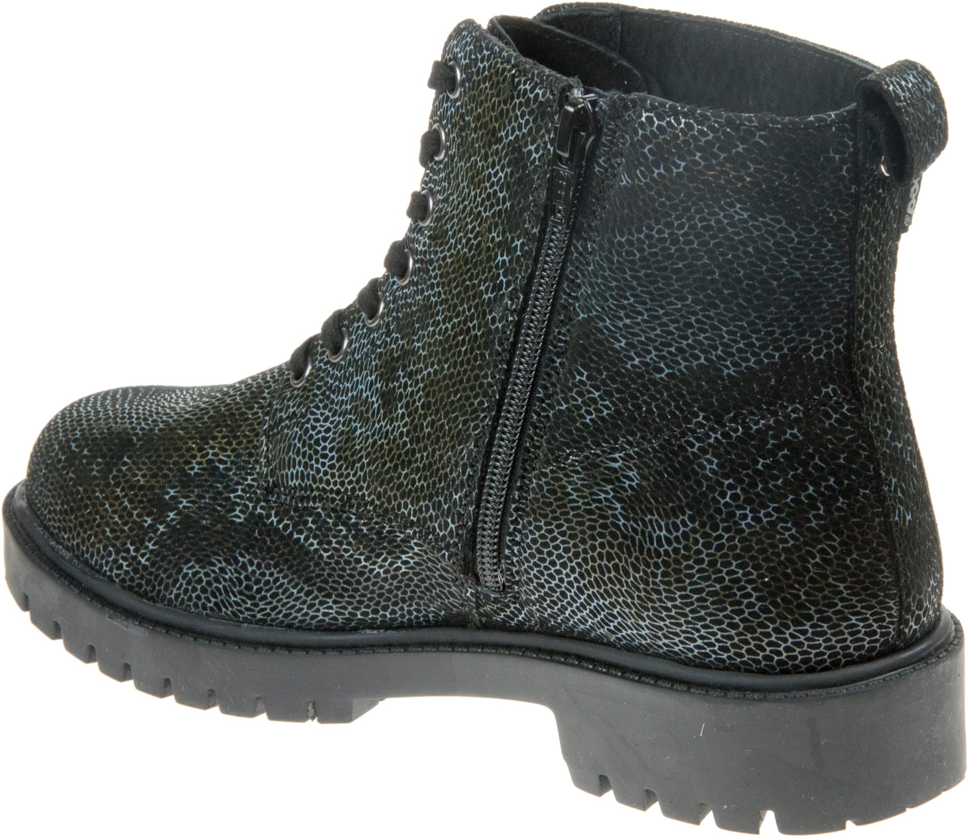 Pod Kamari Black Snake - Ankle Boots - Humphries Shoes