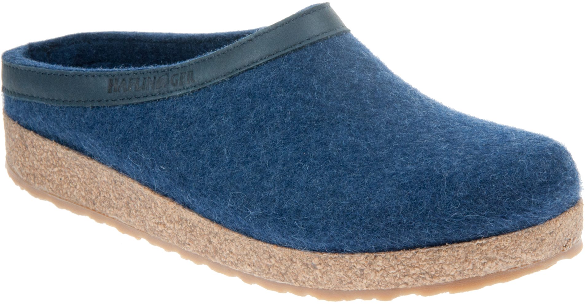 Haflinger Grizzly Torben Jeans 713001 0 072 - Mule Slippers - Humphries ...