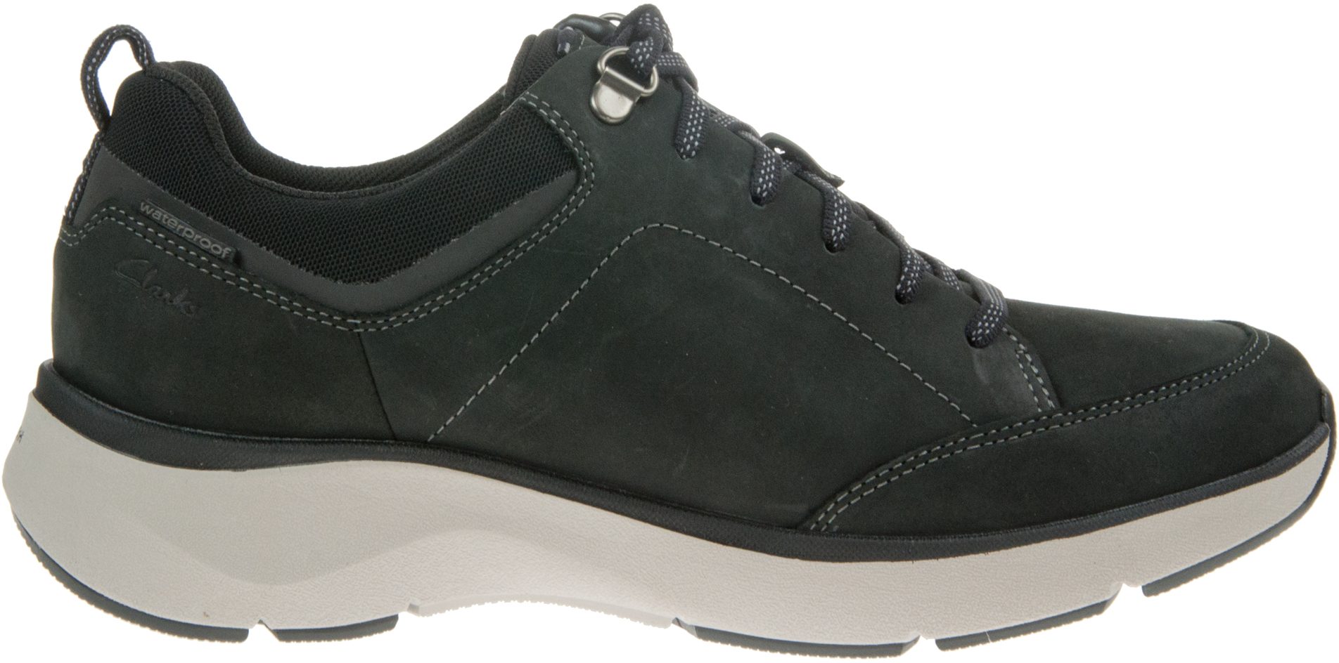 Clarks Wave 2.0 Lace Black Combi 26152381 - Everyday Shoes - Humphries ...