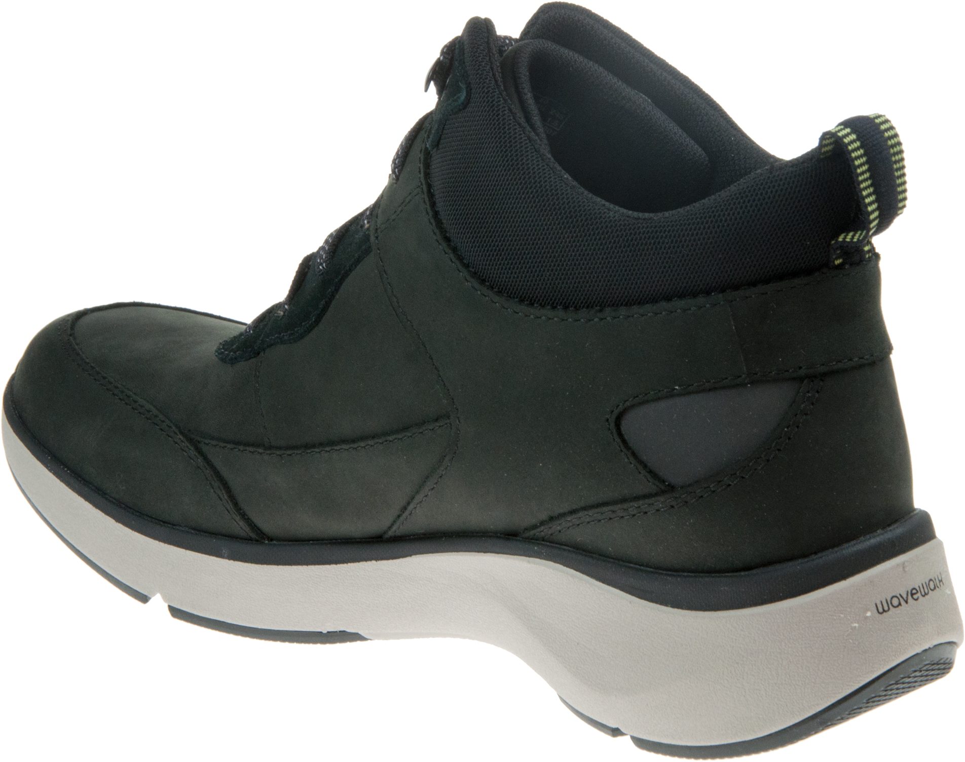 Clarks Wave 2.0 Mid Black Combi 26153657 - Ankle Boots - Humphries Shoes