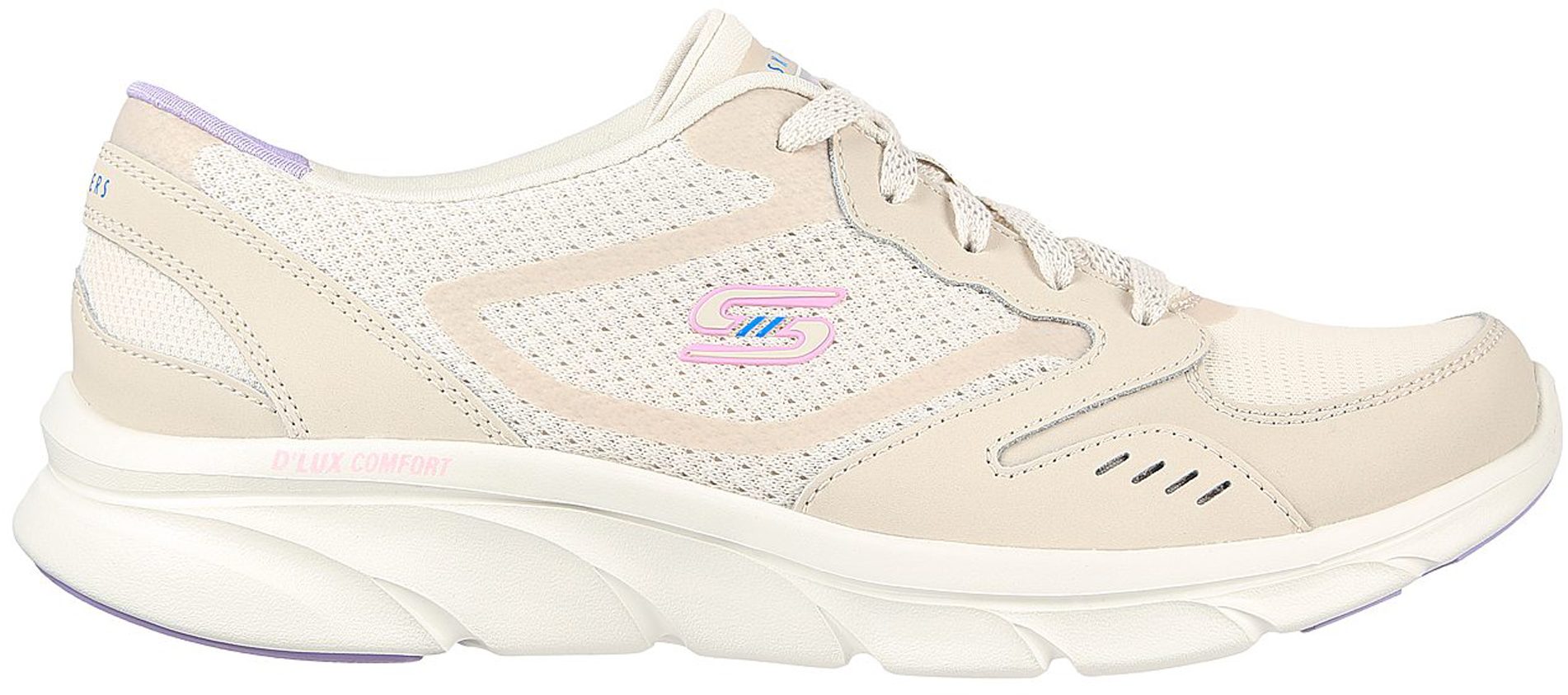 Skechers Relaxed Fit: D'Lux Comfort - Plenty Success Natural 104337 NAT ...