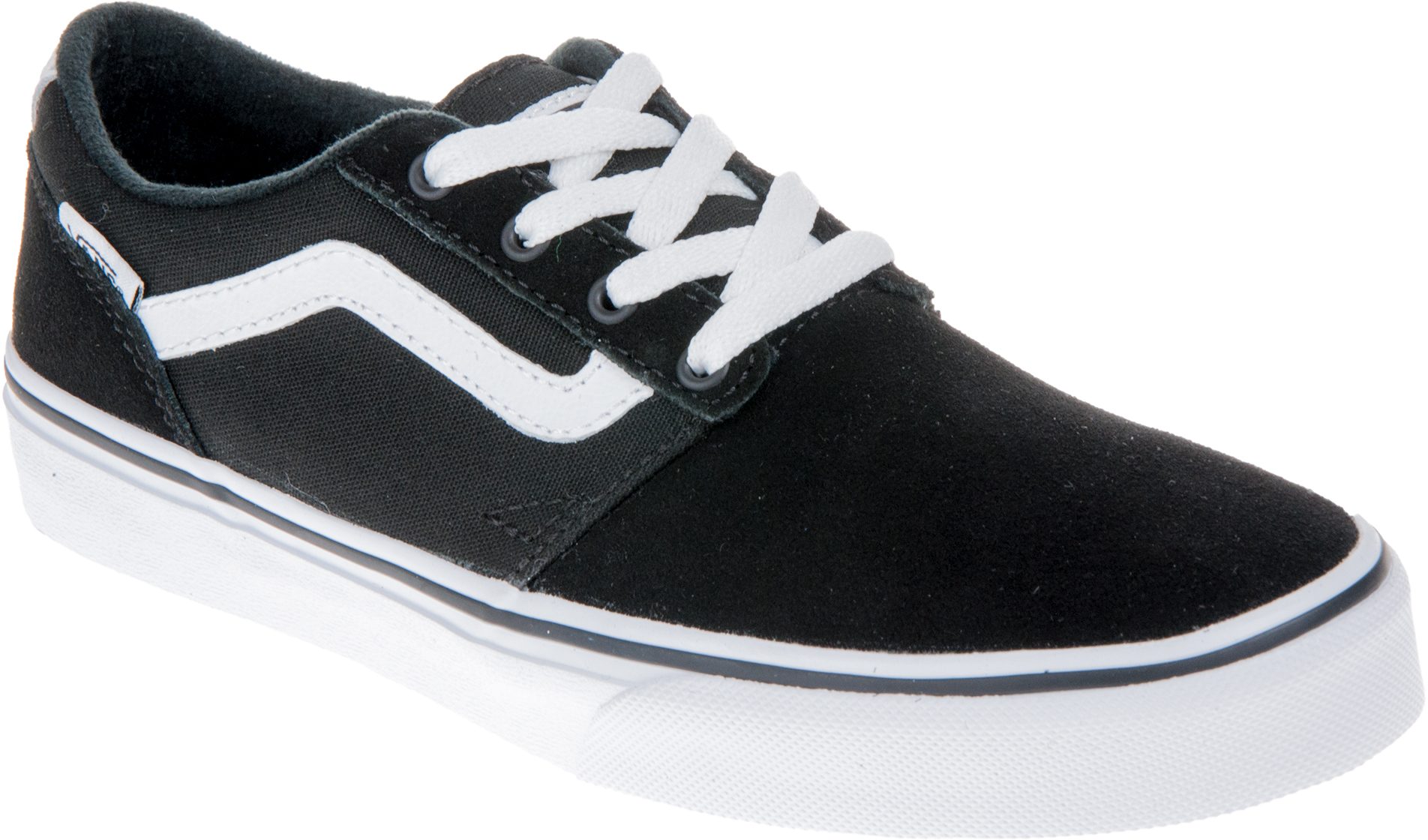 Vans Kids Chapman Stripe Black / White VN0A3 49SIJU - Boys Trainers ...