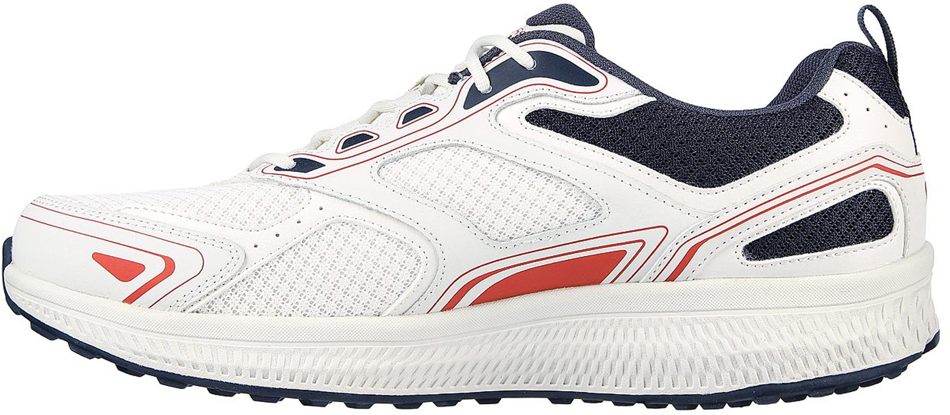 Skechers GOrun Consistent - Vestige White / Navy / Red 220081 WNVR ...