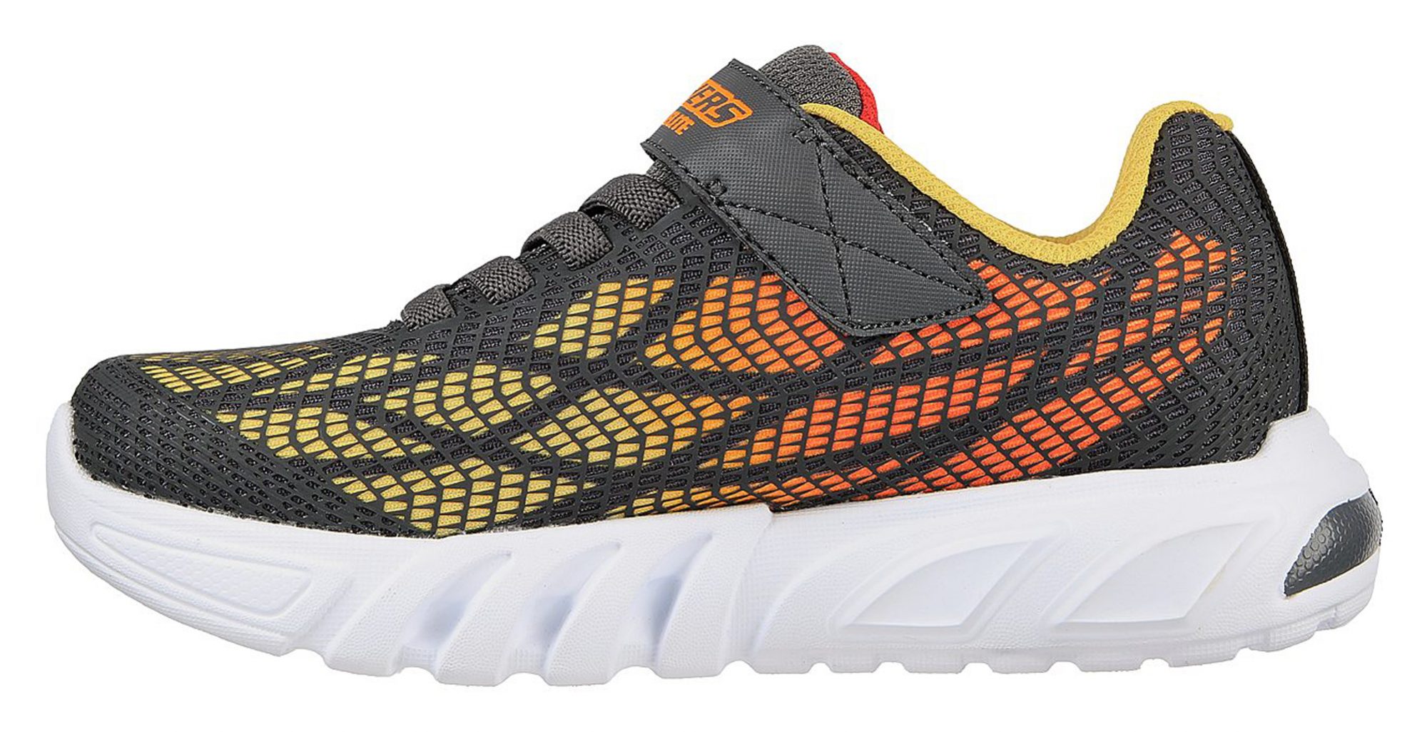 Skechers Flex-Glow Elite - Vorlo Charcoal / Multi 400137L CCMT - Boys ...