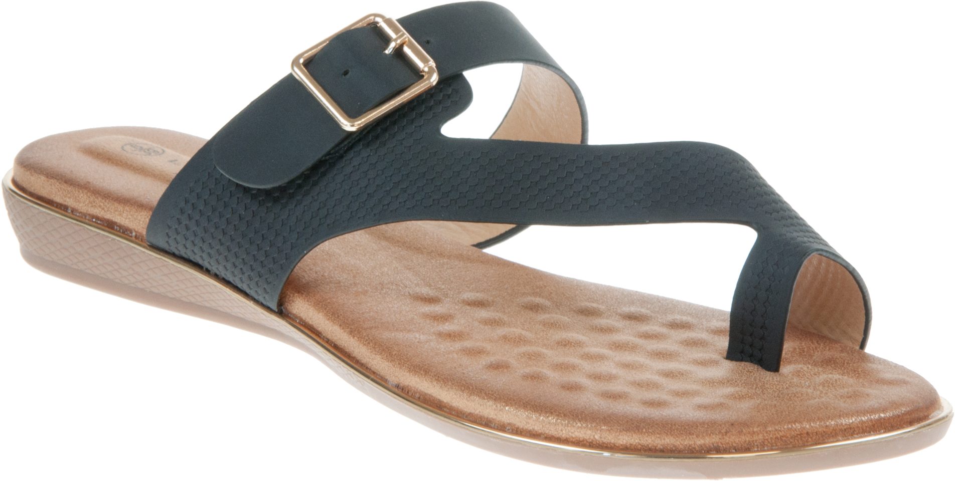 Lunar Demi Black JLH281 BK - Mule Sandals - Humphries Shoes