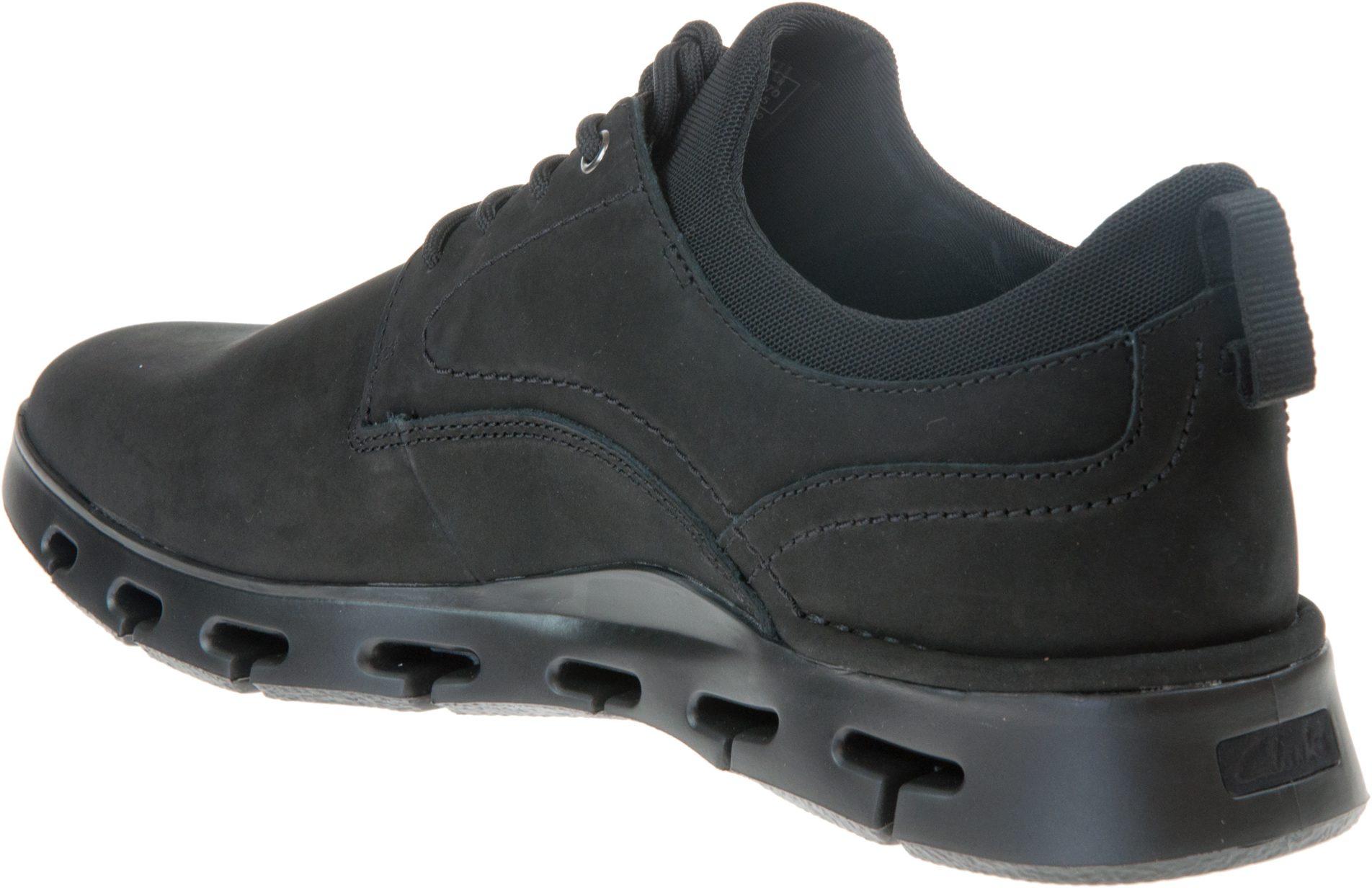 Clarks Nature X Two Black Nubuck 26164933 - Casual Shoes - Humphries Shoes