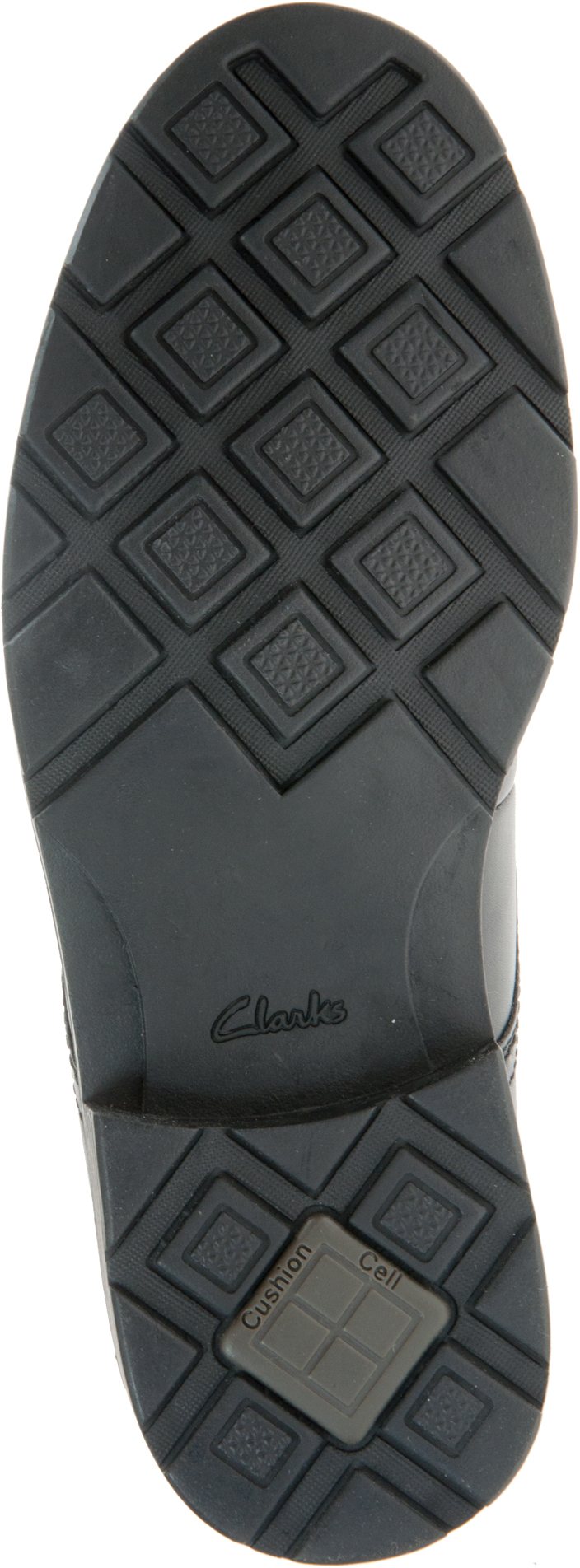 Clarks Kerton Lace Black Leather 26165605 - Formal Shoes - Humphries Shoes
