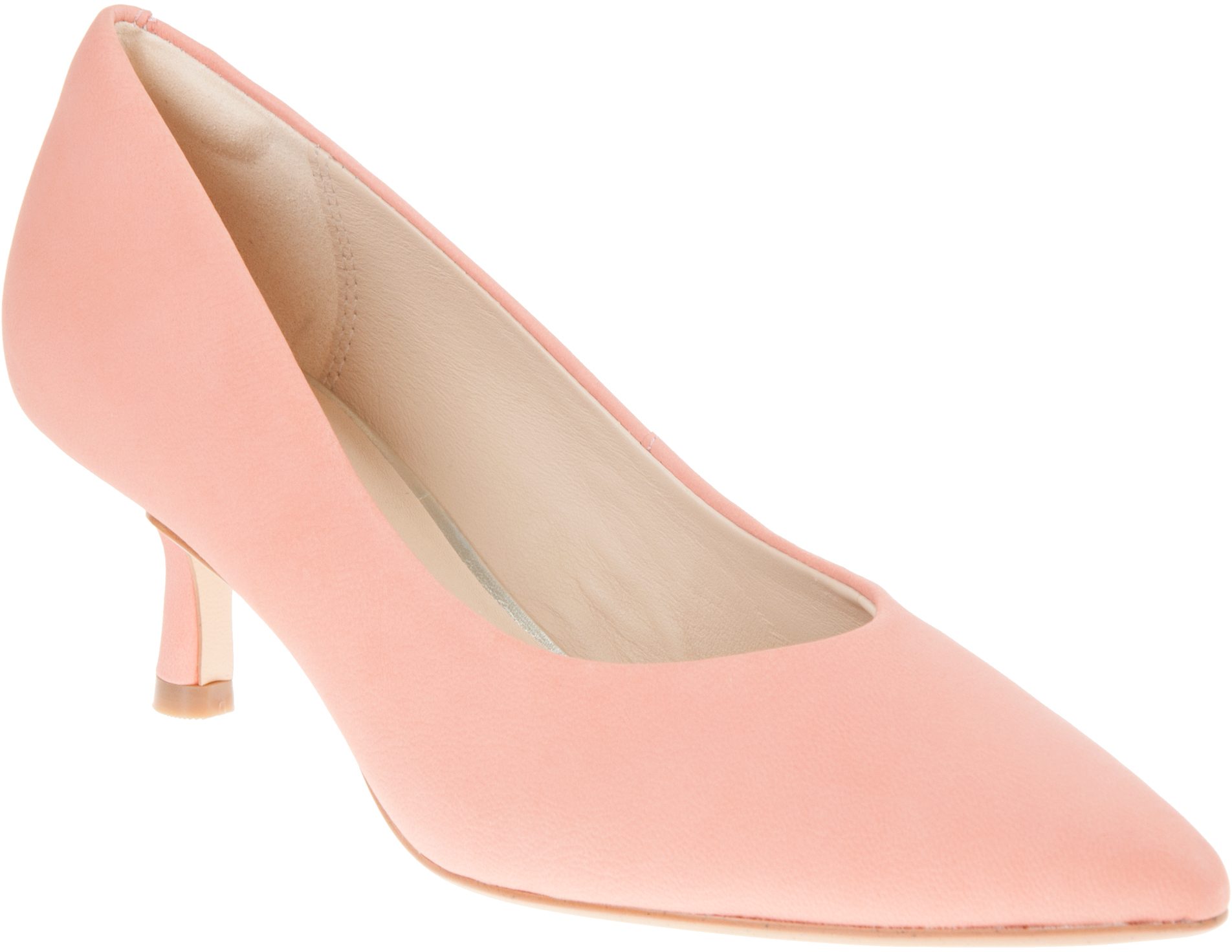 Clarks Violet 55 Court Light Coral 26166412 - Court Shoes - Humphries Shoes