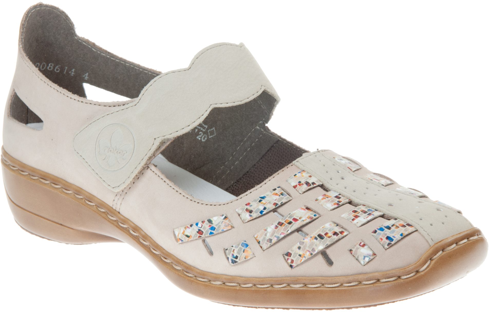 Rieker Doris Beige 41369-60 - Everyday Shoes - Humphries Shoes