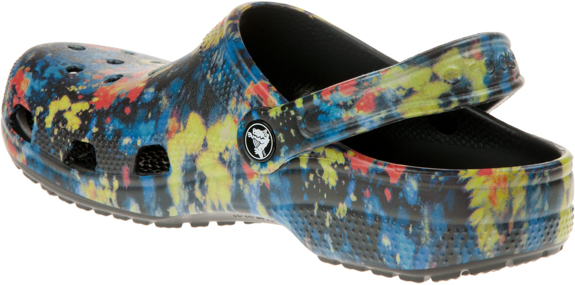 Crocs Classic Clog Turquoise Tonic Tie Dye 205453-4SW - Full Sandals ...