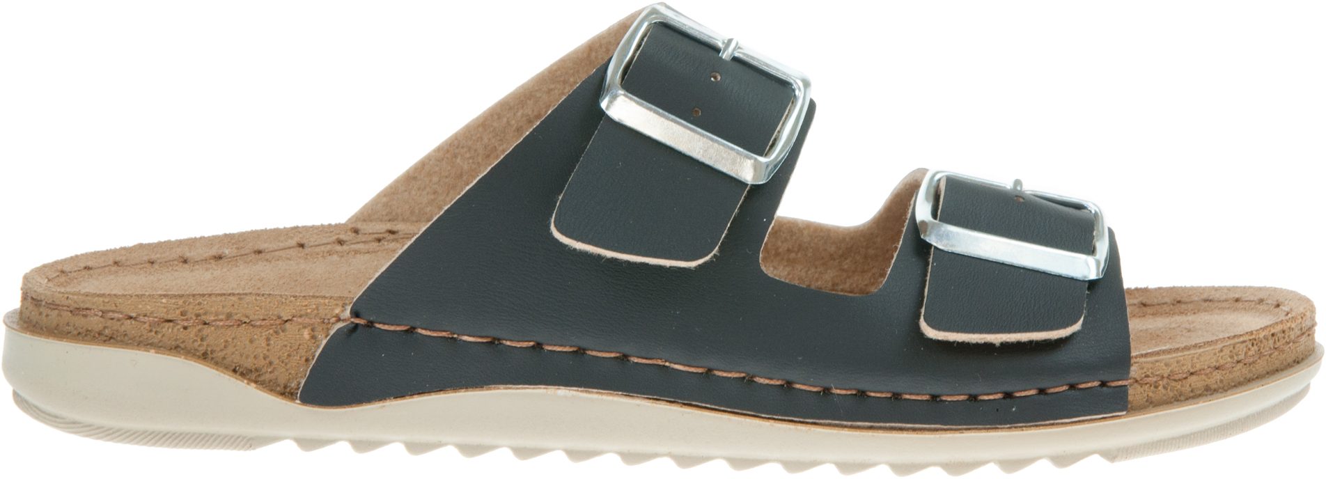 Lotus Cortona Black ULP204BB - Mule Sandals - Humphries Shoes