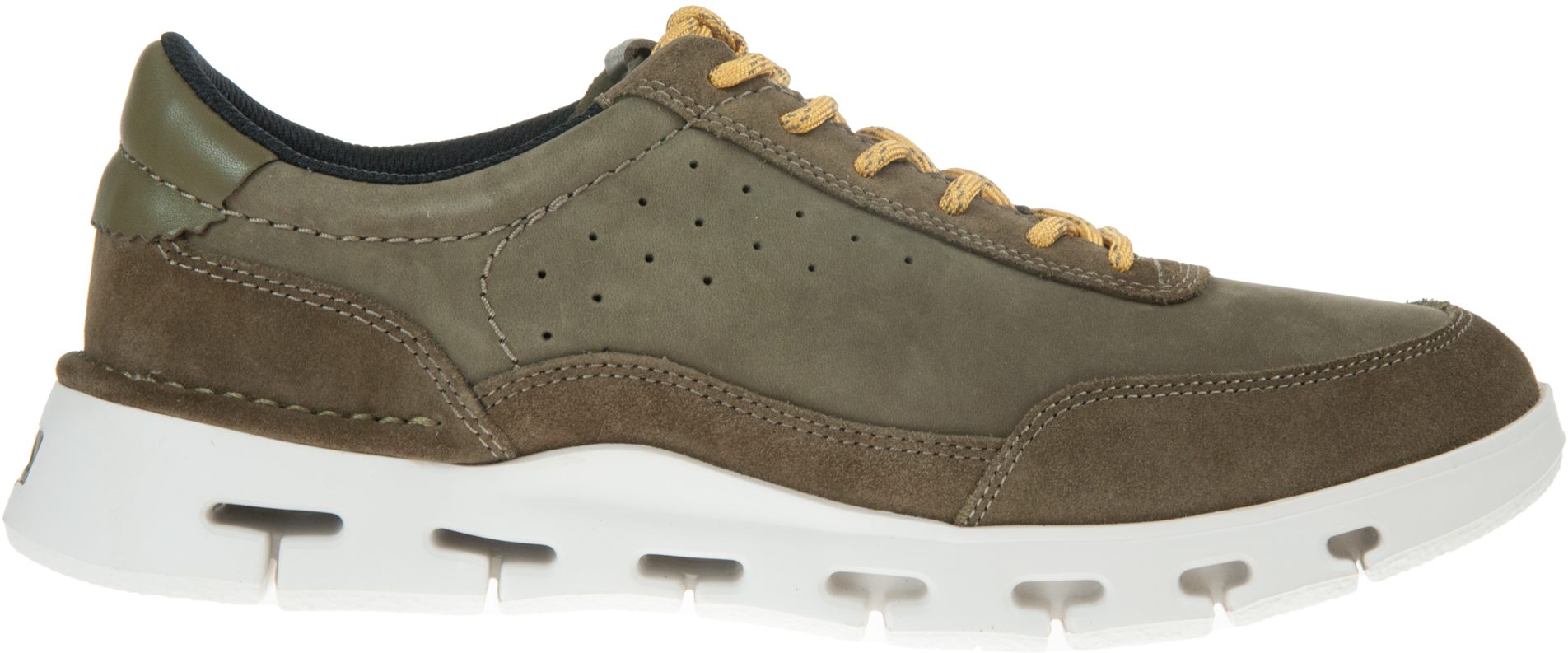 Clarks Nature X One Dark Olive Comb 26164775 - Casual Shoes - Humphries ...
