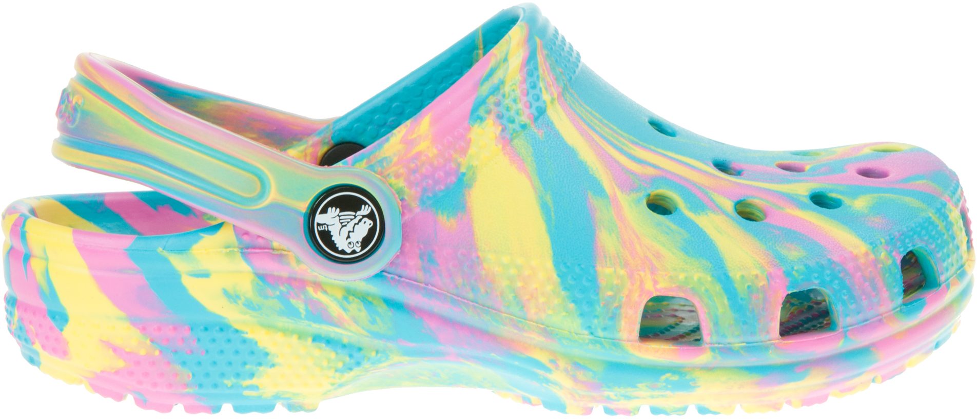 Crocs Kids Classic Clog Digital Aqua / Multi Marbled 206838/207464-4SM ...
