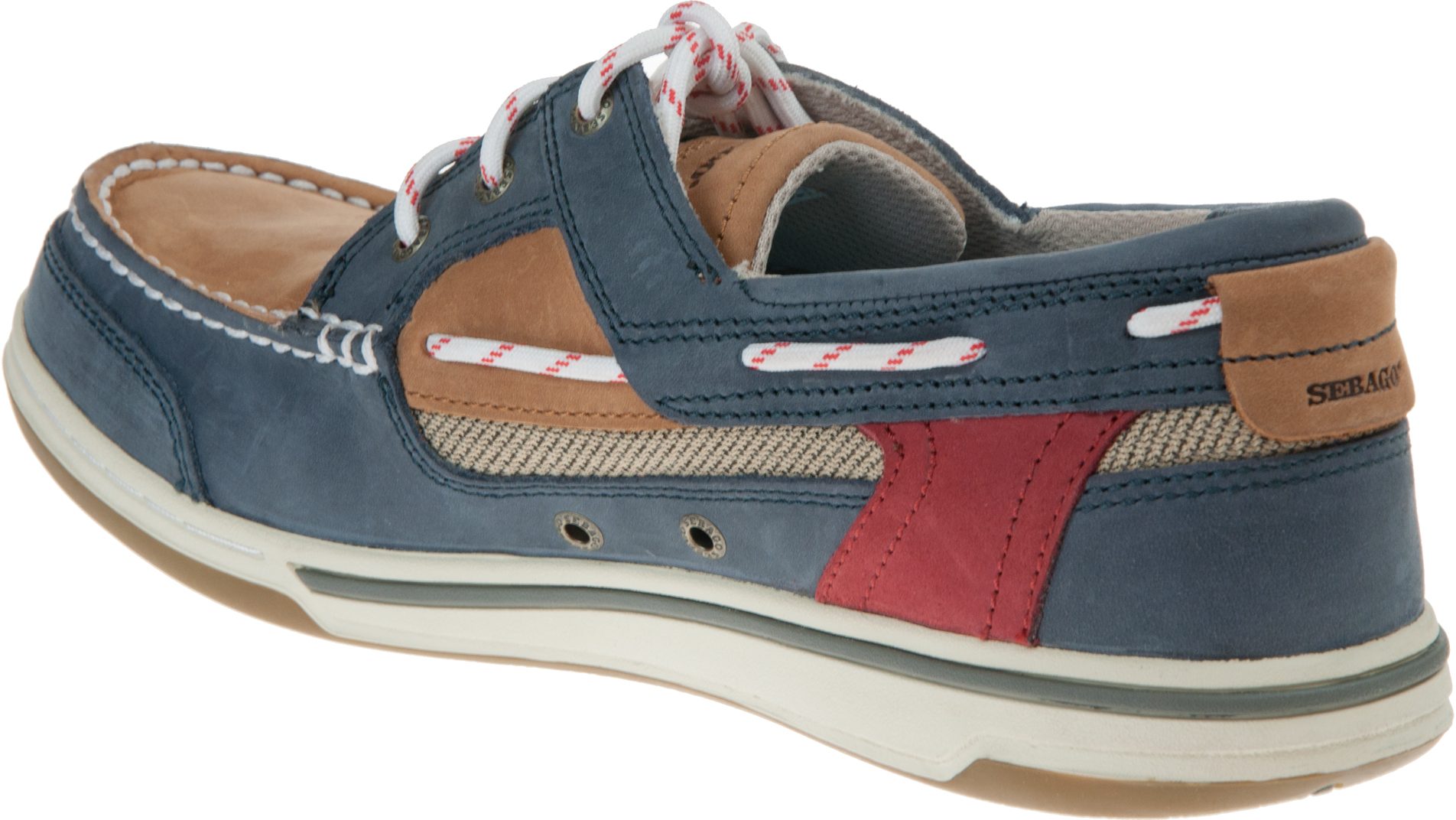 Sebago Triton Legacy Blue Navy / Cognac / Red 78113IW A6I - Casual ...