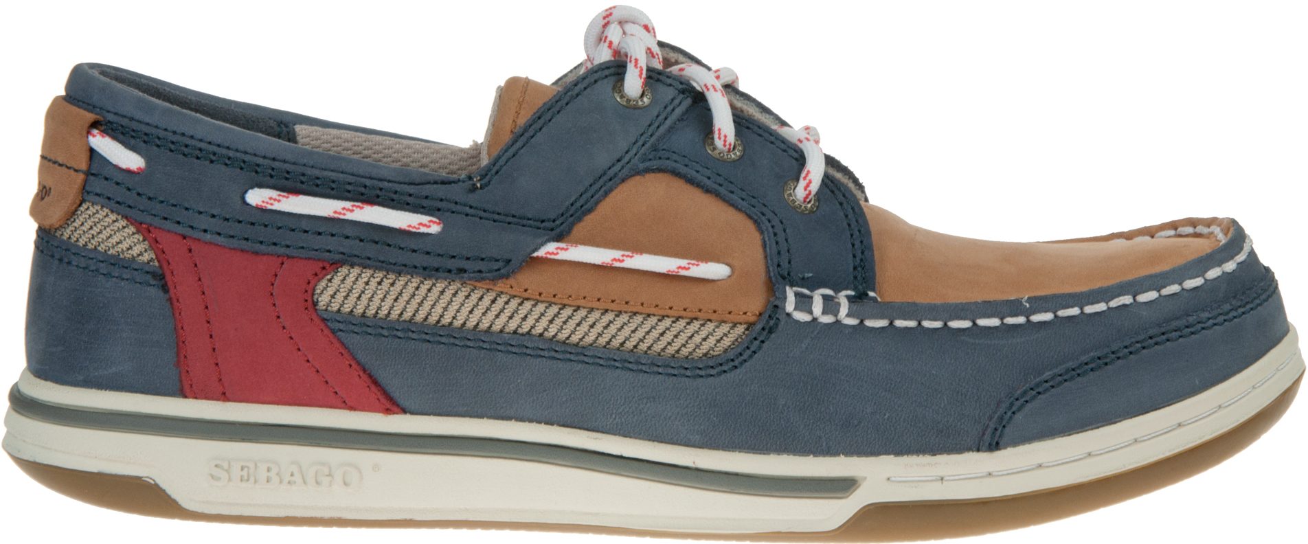 Sebago Triton Legacy Blue Navy / Cognac / Red 78113IW A6I - Casual ...
