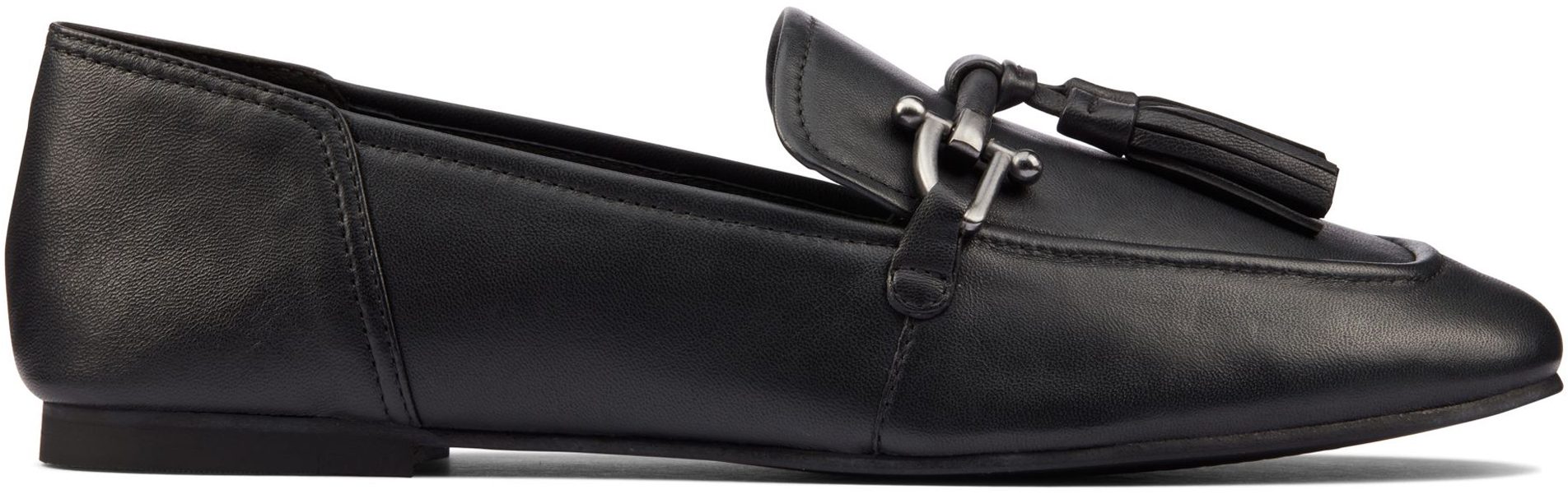 Clarks Pure 2 Tassel Black Leather 26161315 - Everyday Shoes ...
