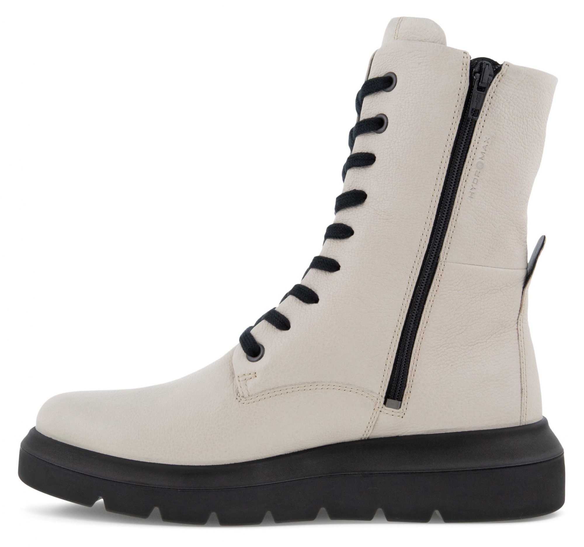 Ecco Nouvelle Mid Limestone 216213 01378 - Calf Boots - Humphries Shoes