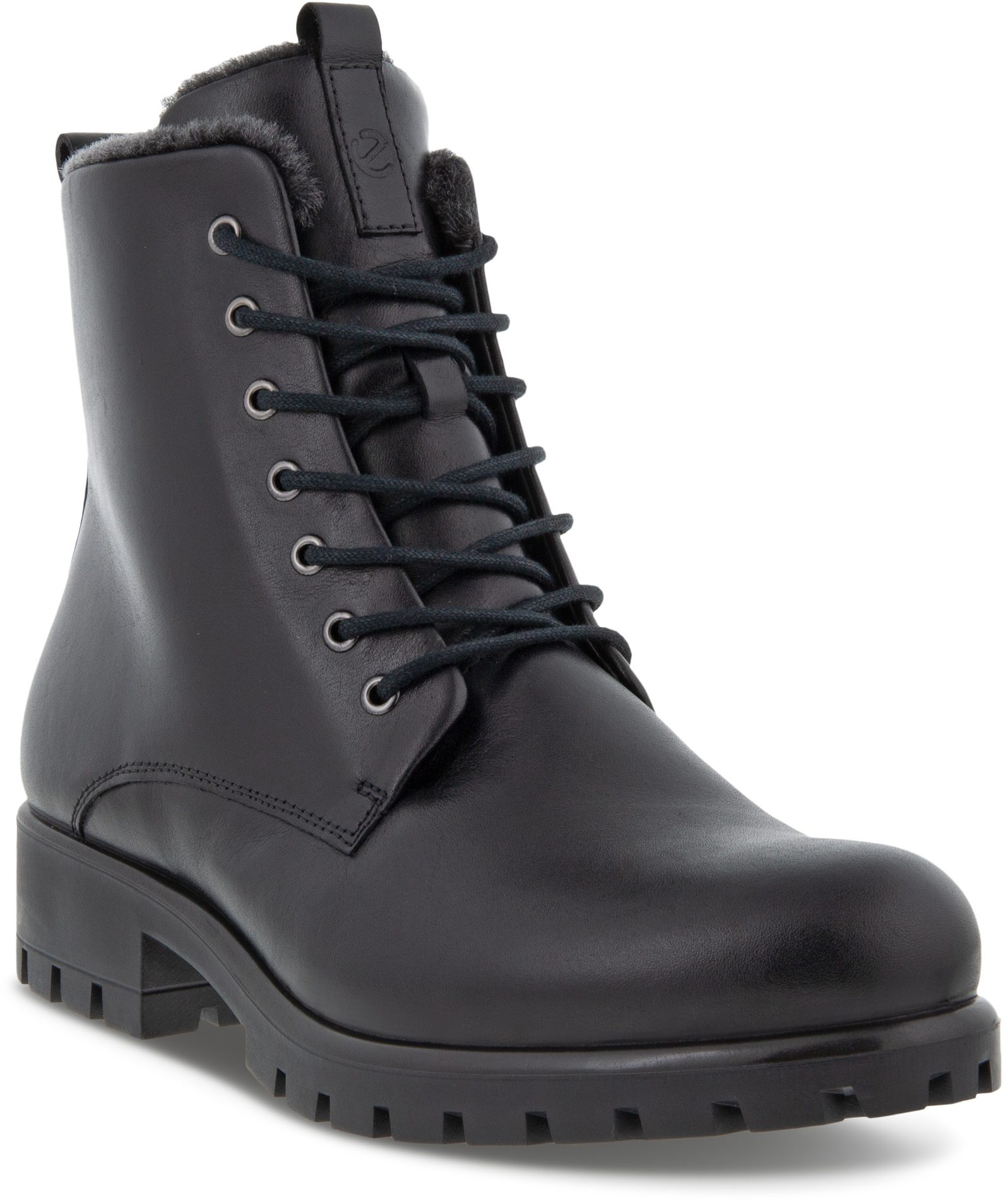 Ecco Modtray Mid Black 490053 01001 - Calf Boots - Humphries Shoes