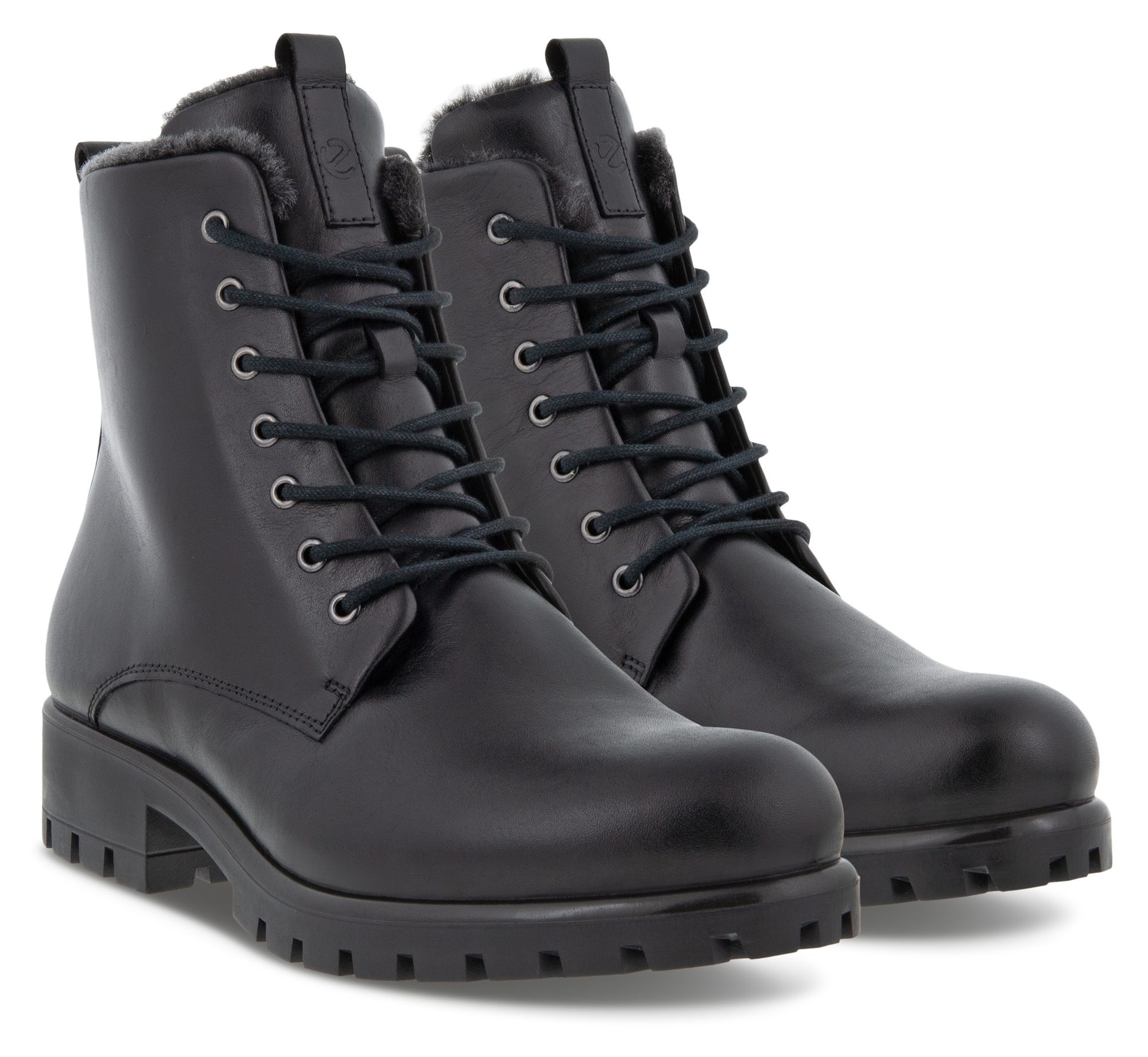 Ecco Modtray Mid Black 490053 01001 - Calf Boots - Humphries Shoes