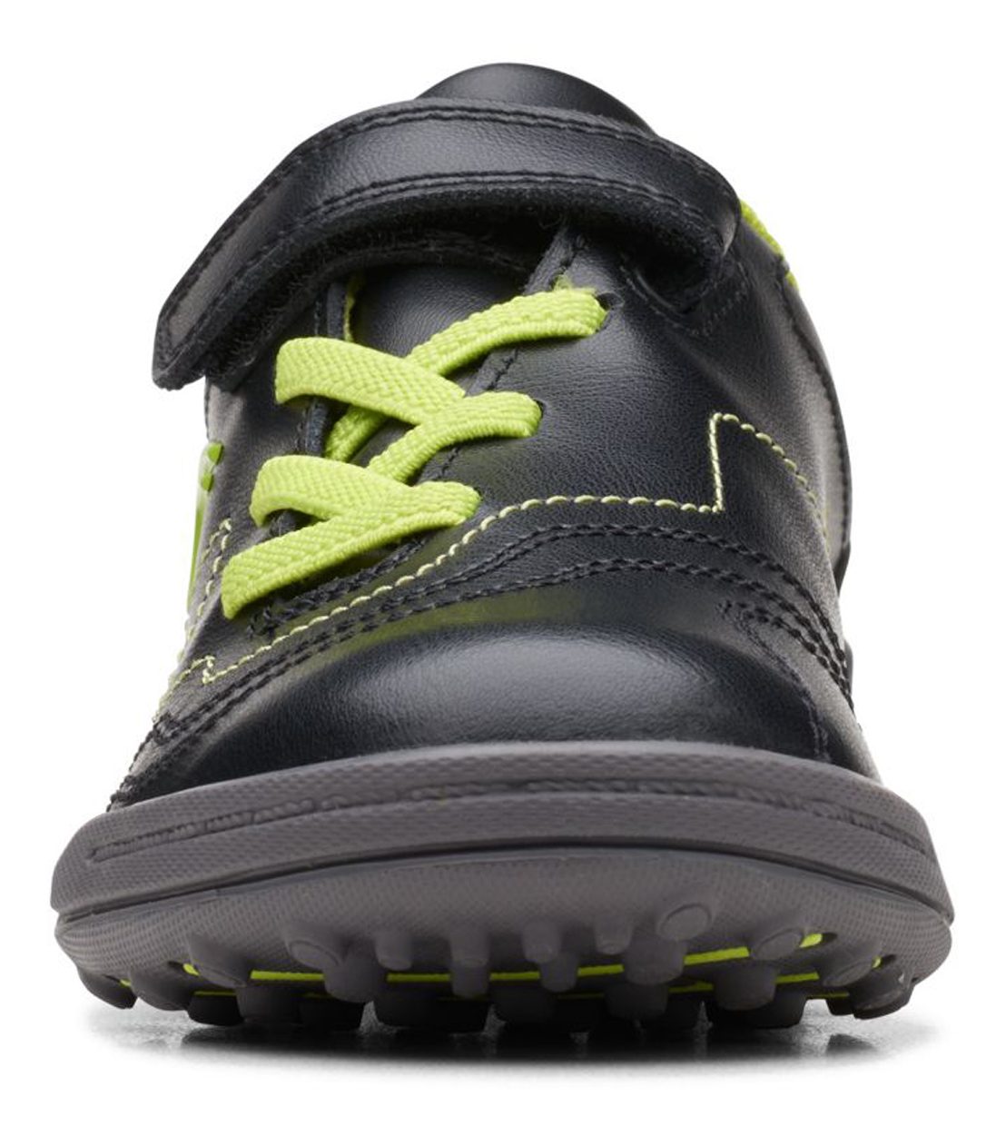 Clarks Award Fly Kid Black 26166937 - Boys Trainers - Humphries Shoes