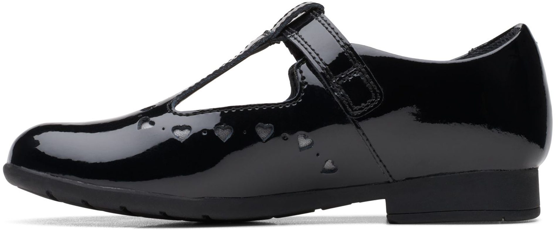 Clarks Scala Dress Kid Black Patent 26169313 - Girls School Shoes ...