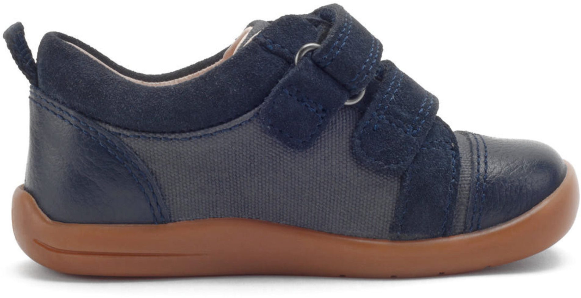 Start-Rite Maze Navy Suede 0818_9 - Boys Shoes - Humphries Shoes