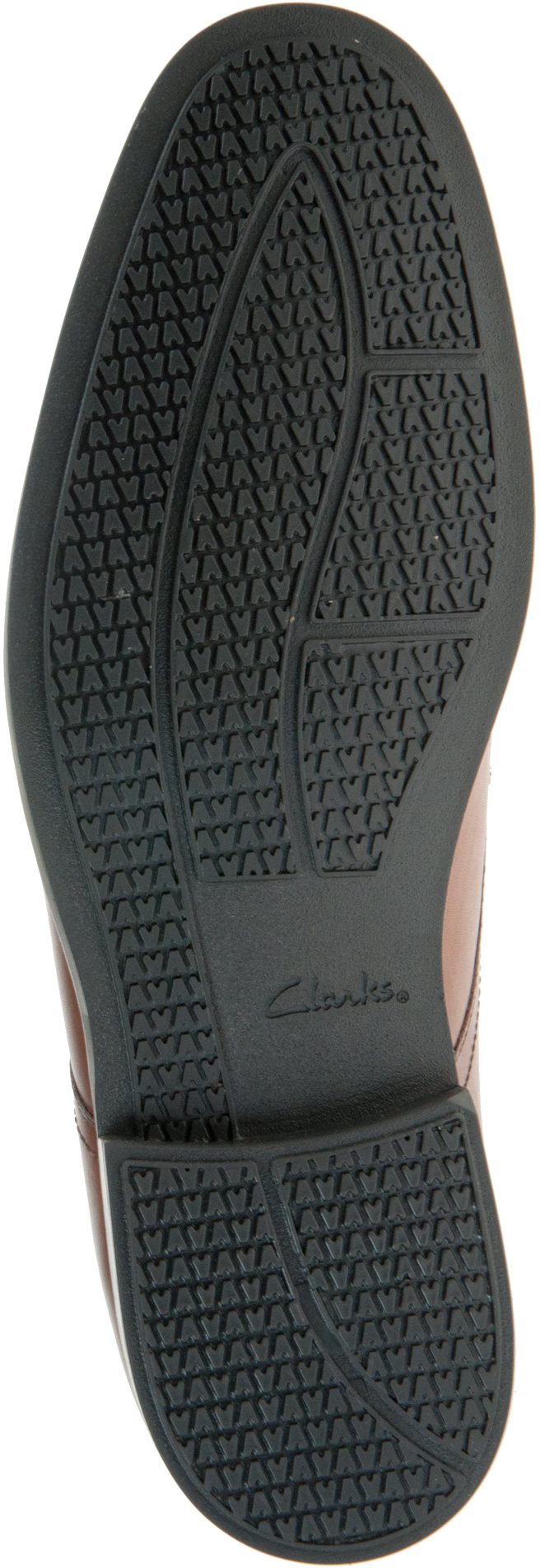 Clarks Howard Walk Dark Tan Leather 26162017 - Formal Shoes - Humphries ...