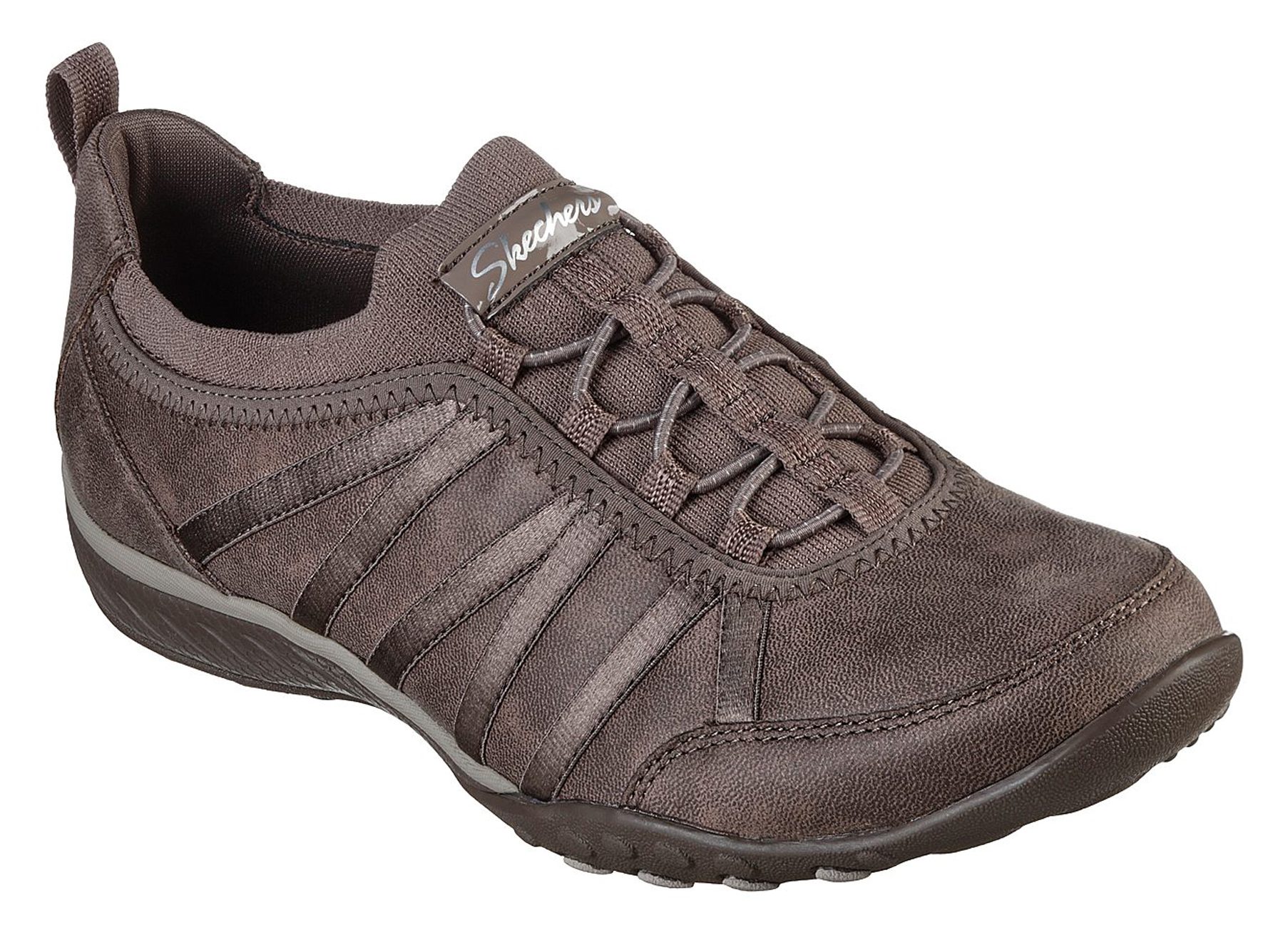 Skechers Relaxed Fit: Breathe-Easy - Remember Me Dark Taupe 100371 DKTP ...
