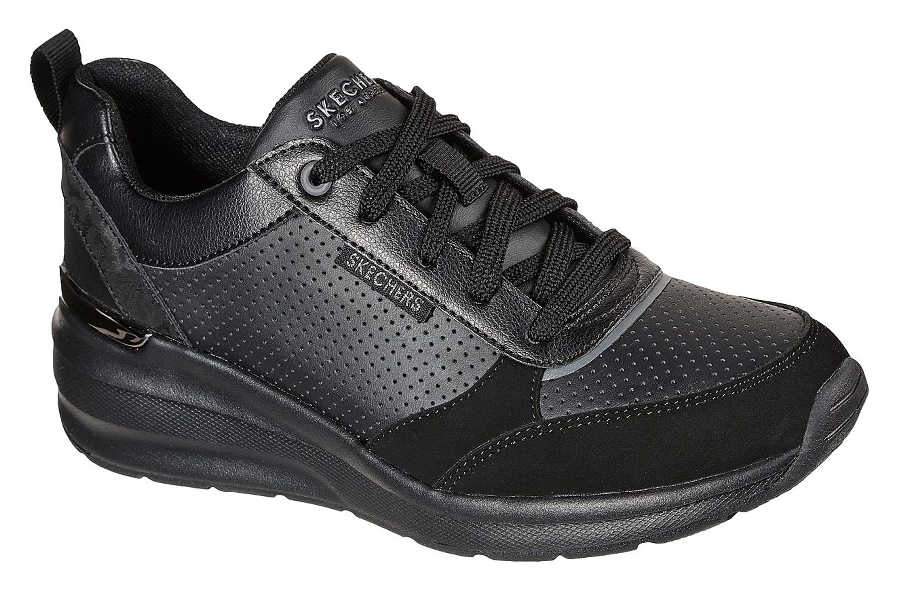 Skechers Billion - Subtle Spots Black 155616 BBK - Womens Trainers ...