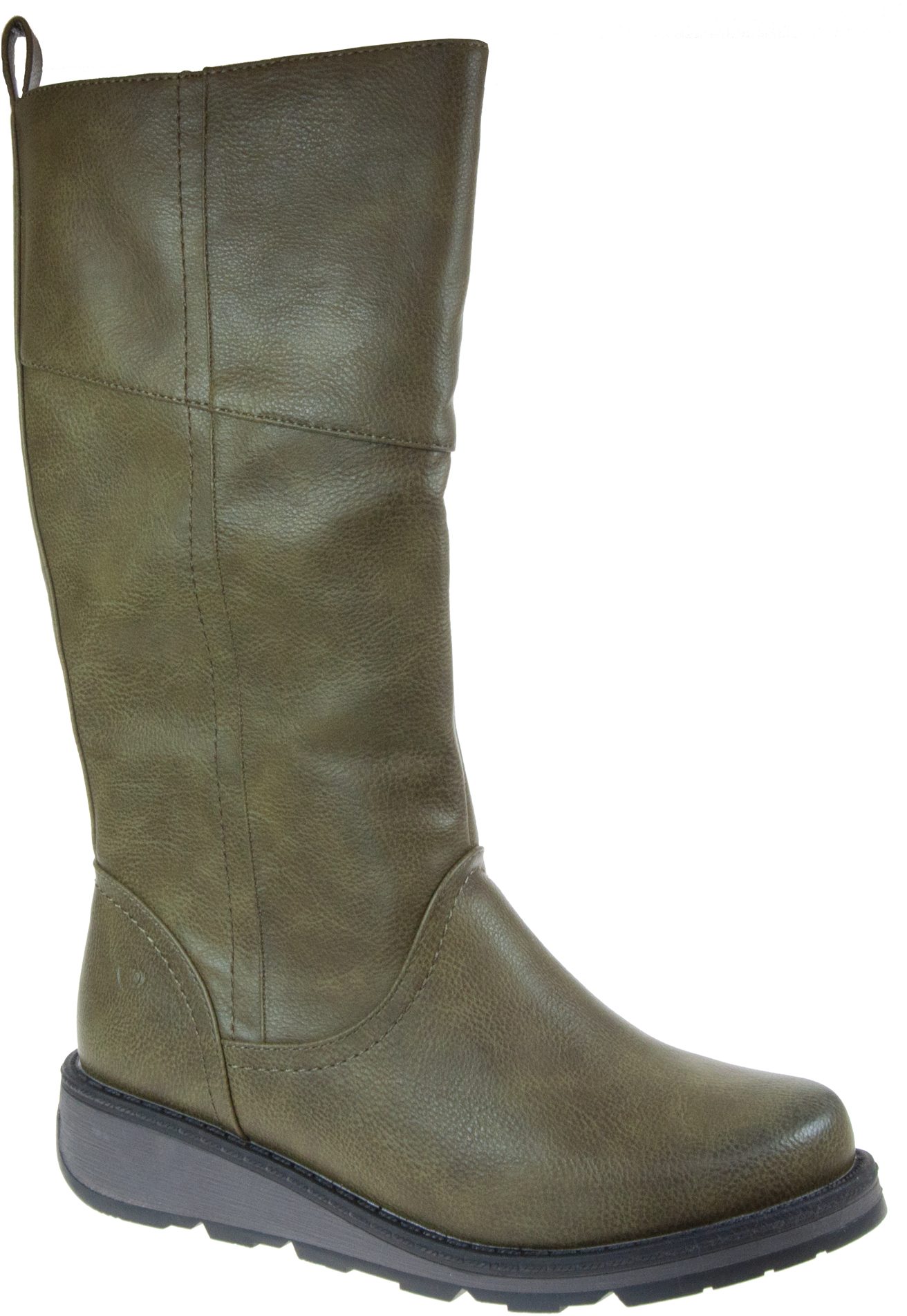 Heavenly Feet Robyn 3 Khaki - Calf Boots - Humphries Shoes