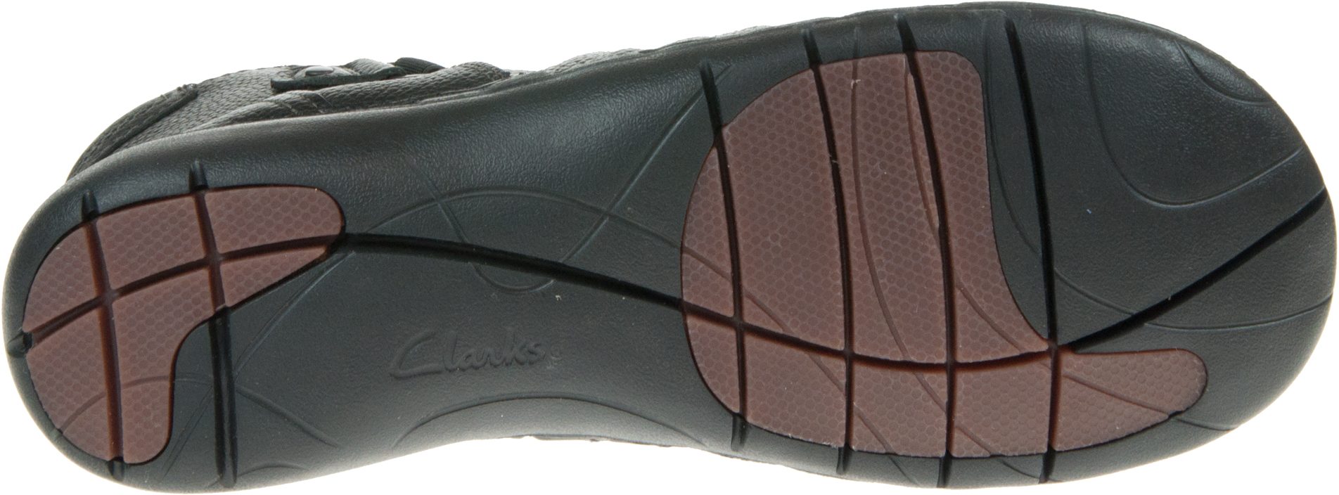 Clarks Un Loop Top Black Leather 26168673 - Ankle Boots - Humphries Shoes