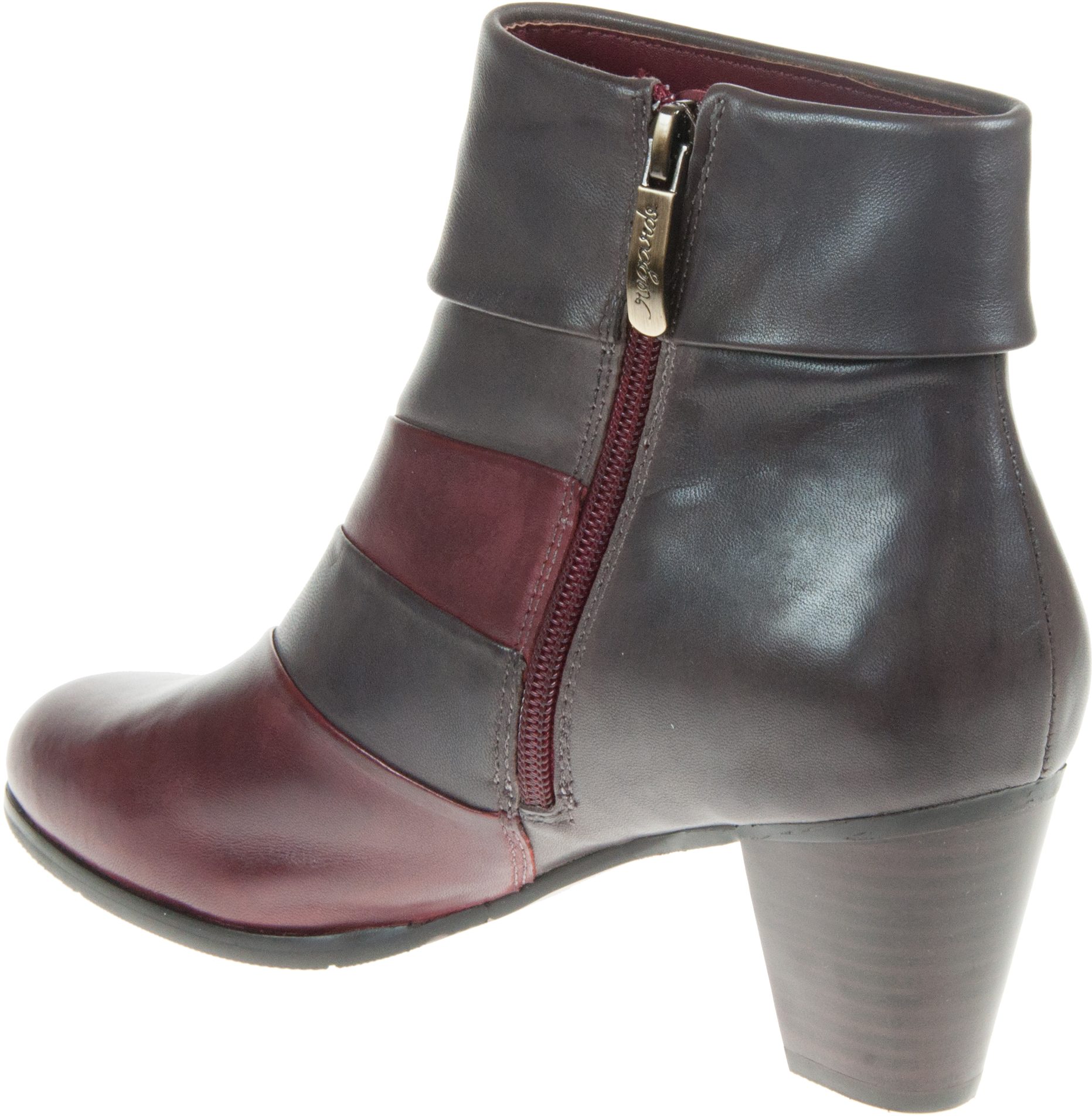 Regarde Le Ciel Sonia 132 Sangria/Melanzana/Muddy 132-3757 - Ankle ...