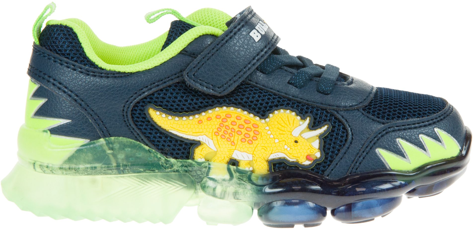 Bull Boys Triceratops Blue AL2205 AE01 - Boys Shoes - Humphries Shoes