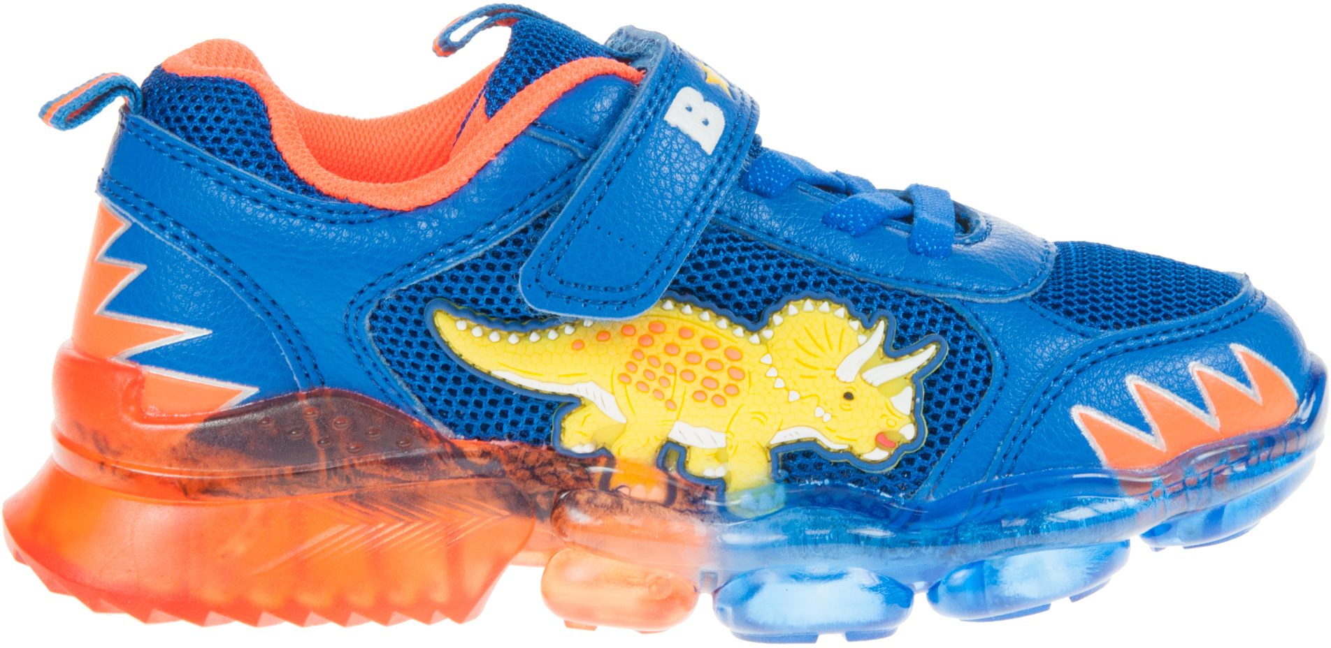 Bull Boys Triceratops Blue/Royal AL2205 AEH3 - Boys Shoes - Humphries Shoes