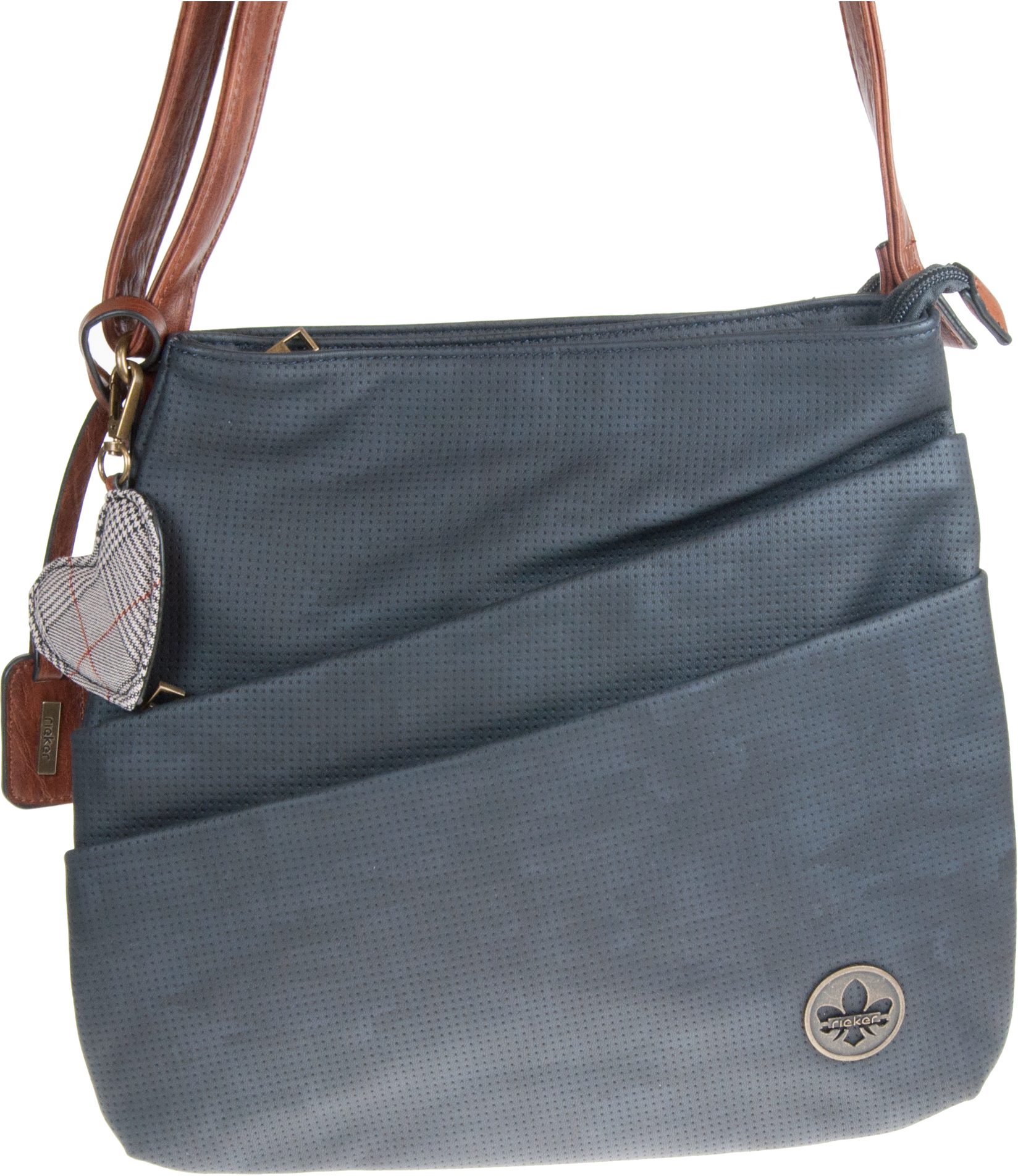 Rieker H1005 Navy H1005-14 - Cross Body Bags - Humphries Shoes