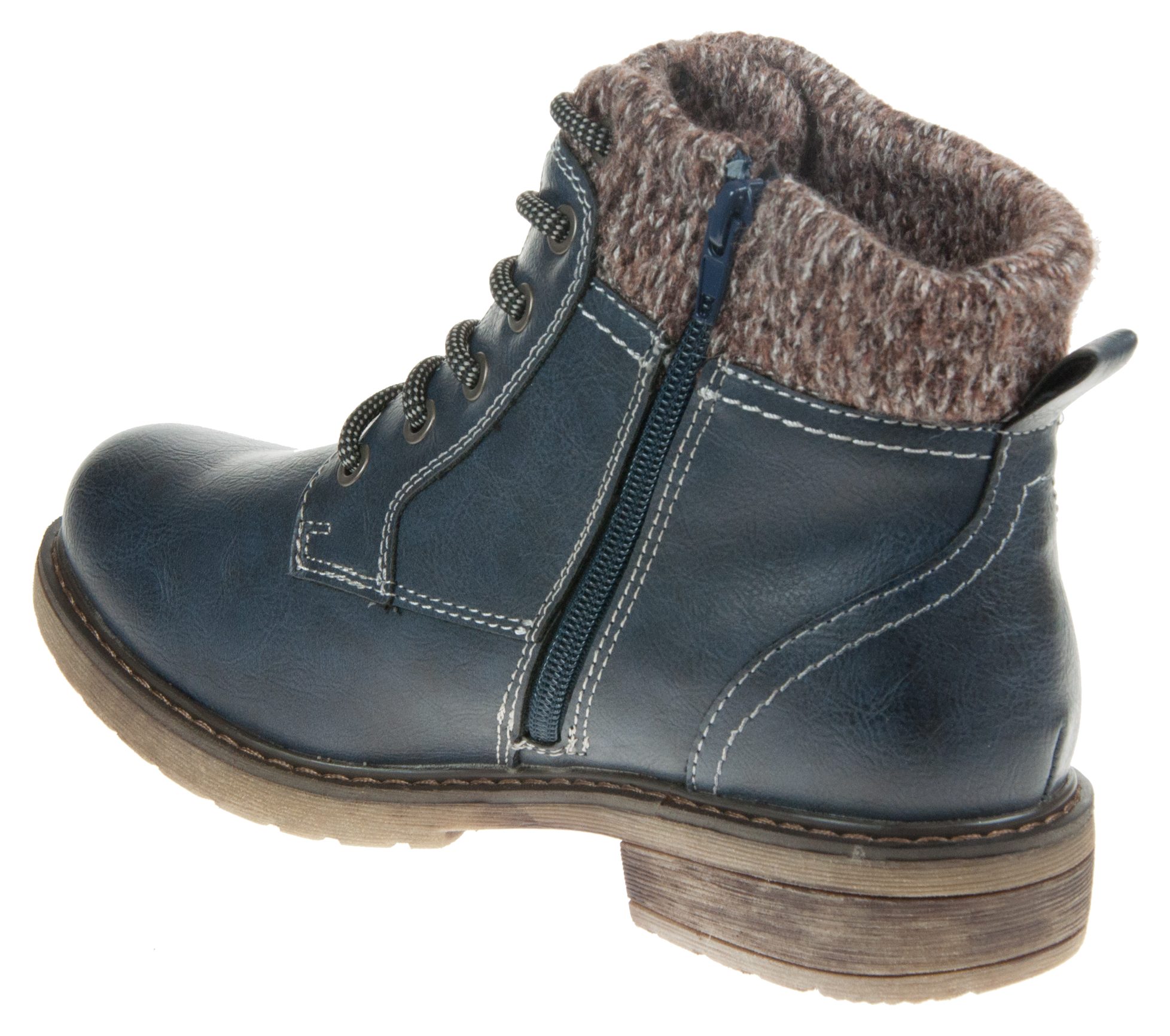 Lunar Benson III Navy Glb090 BL - Ankle Boots - Humphries Shoes