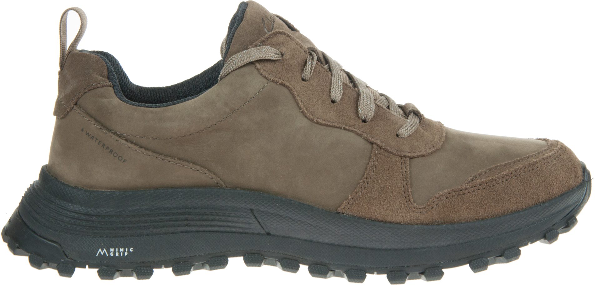 Clarks ATL Trek Free Waterproof Khaki Nubuck 26168305 - Everyday Shoes ...