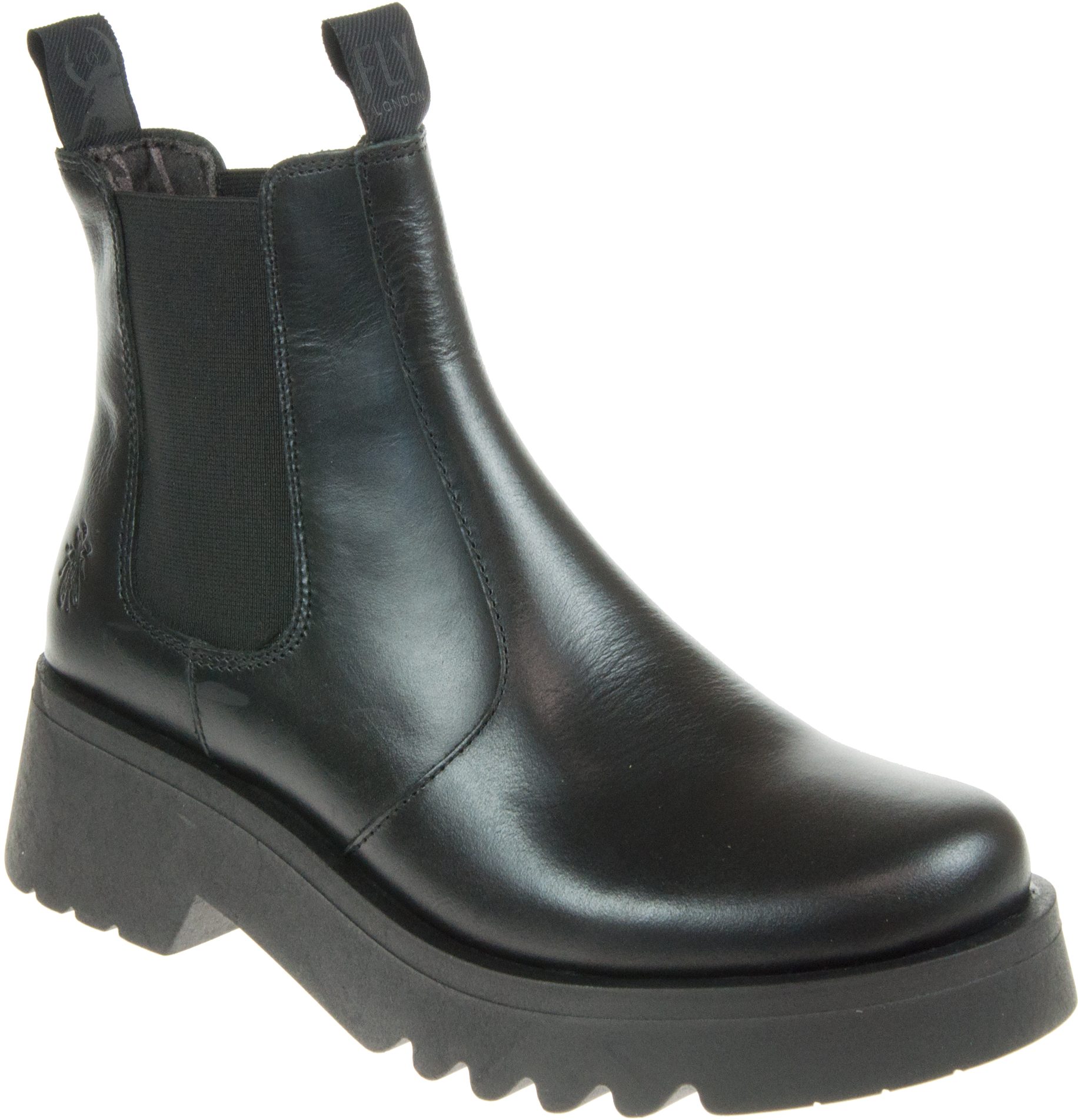Fly London Medi Black P144789000 - Ankle Boots - Humphries Shoes