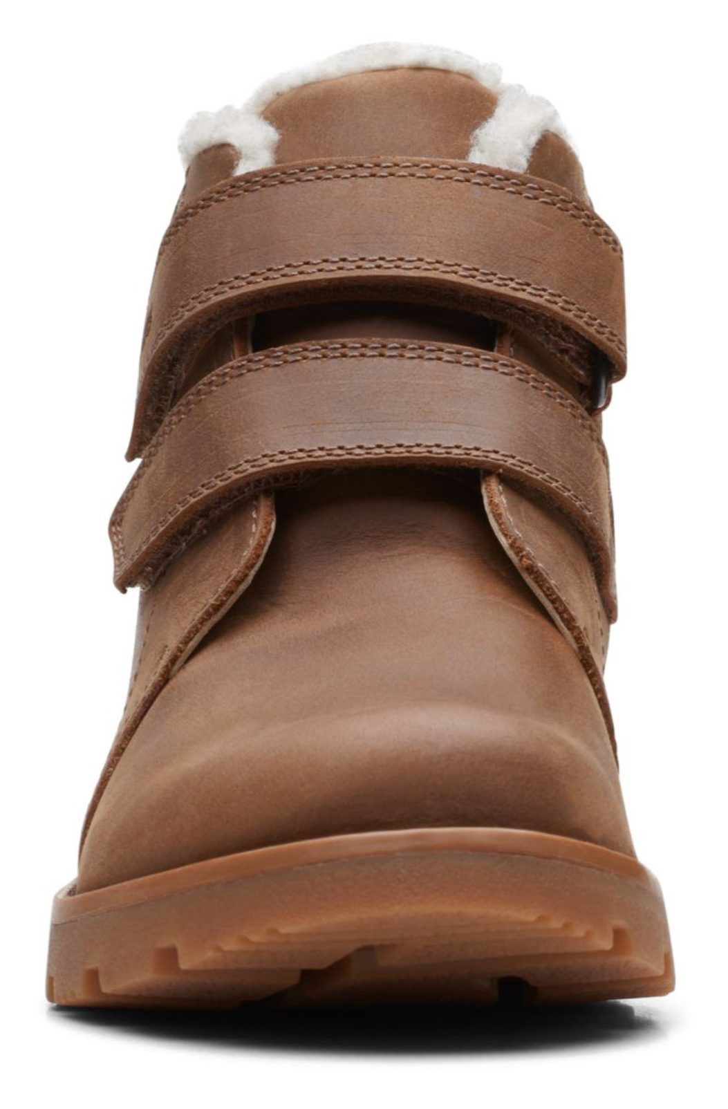Clarks Heath Snug Kids Tan 26167333 - Boys Boots - Humphries Shoes